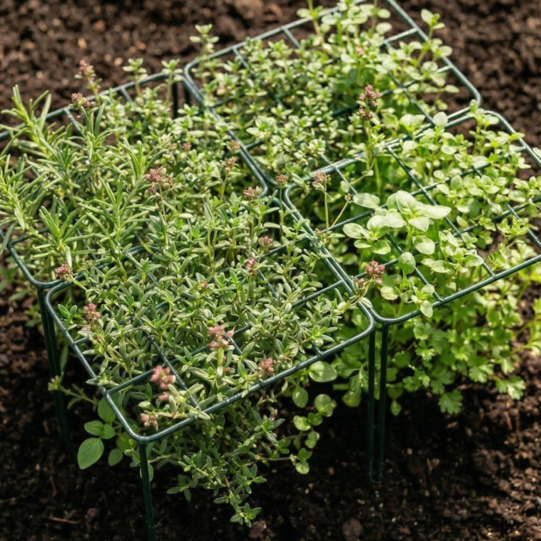 Vego Grow Through Support Grid (4 Pack) | Stable Garden Framework