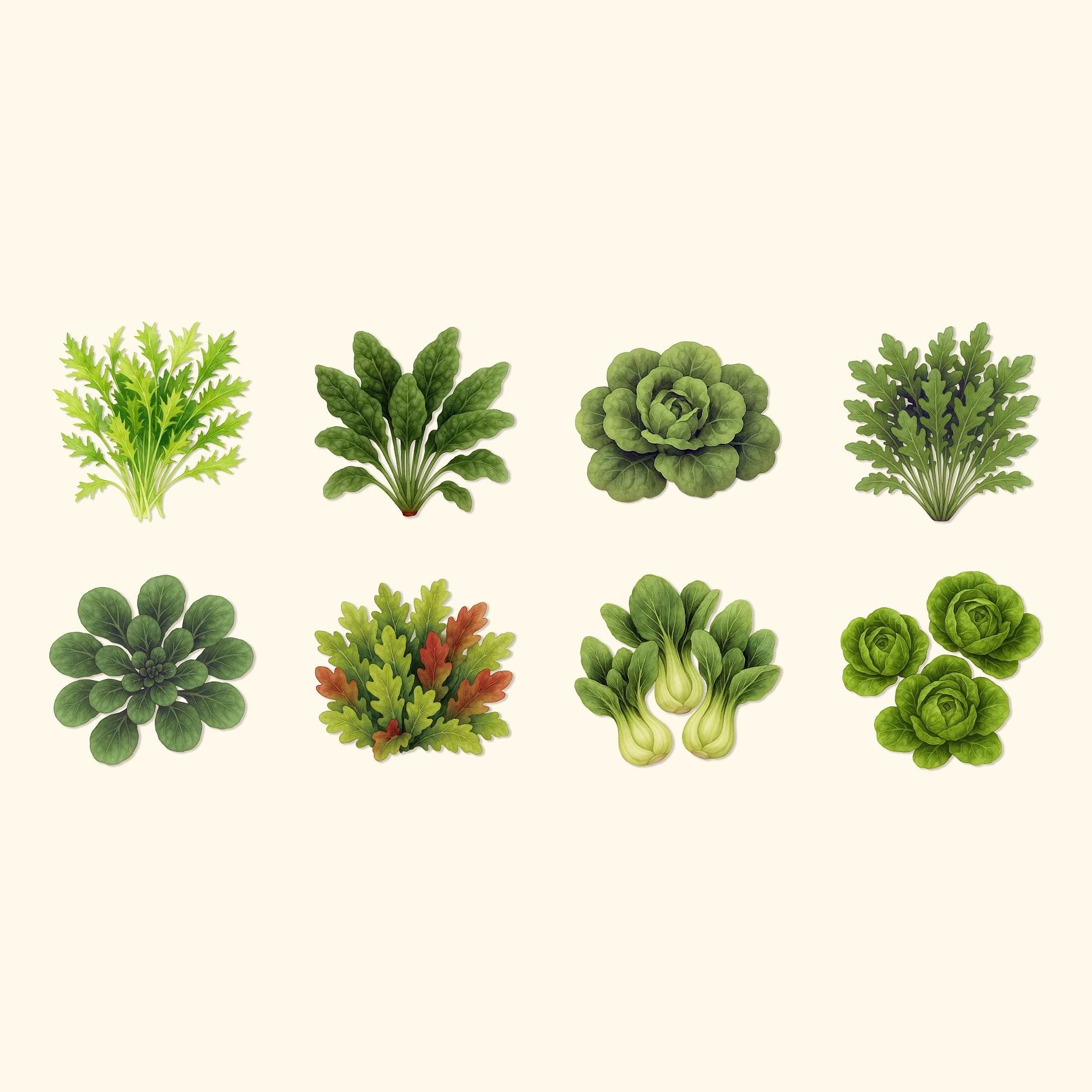 Vego Leafy Seeds Kit – Organic Greens for Year-Round Harvest