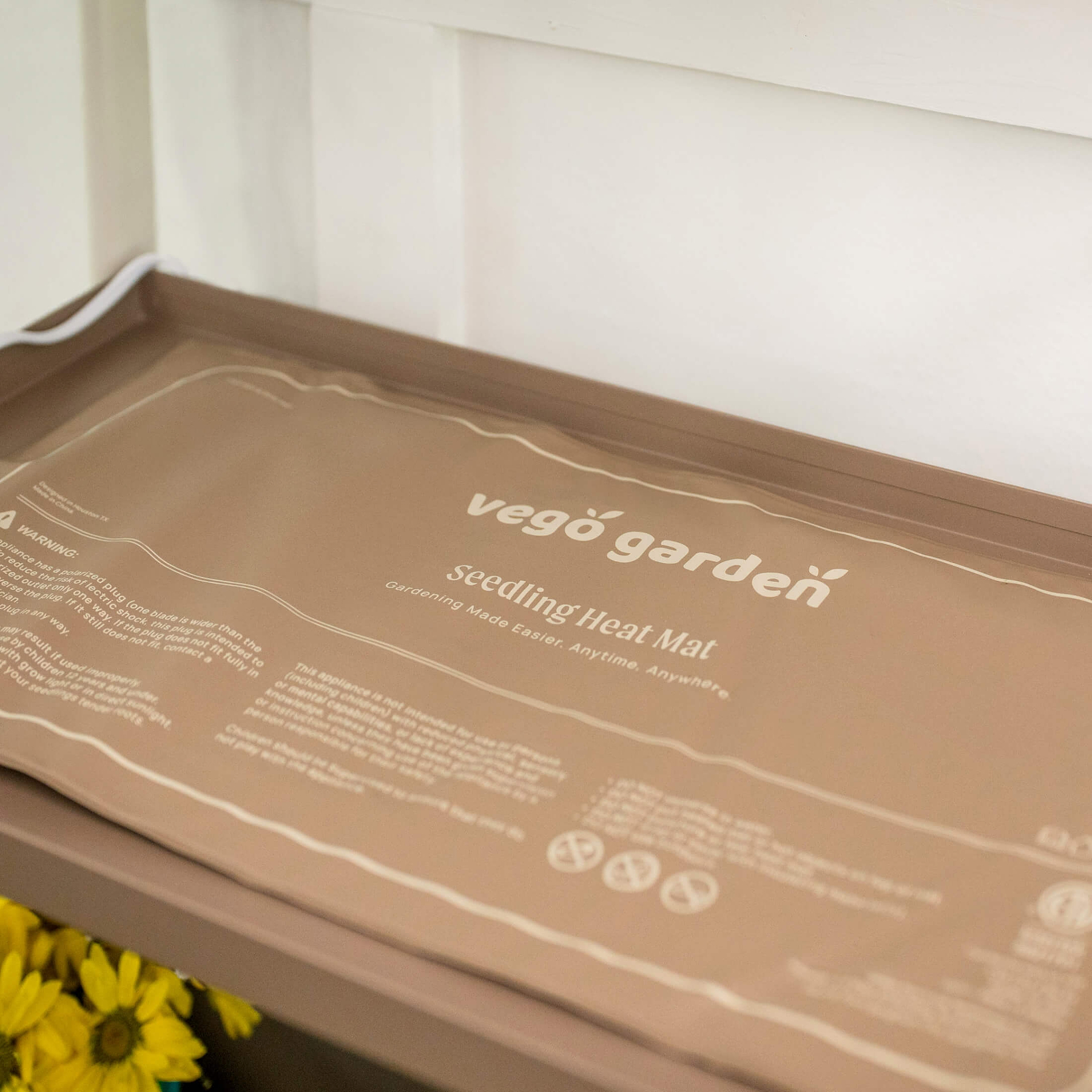 Seedling Heat Mat for Faster Germination | Vego Garden