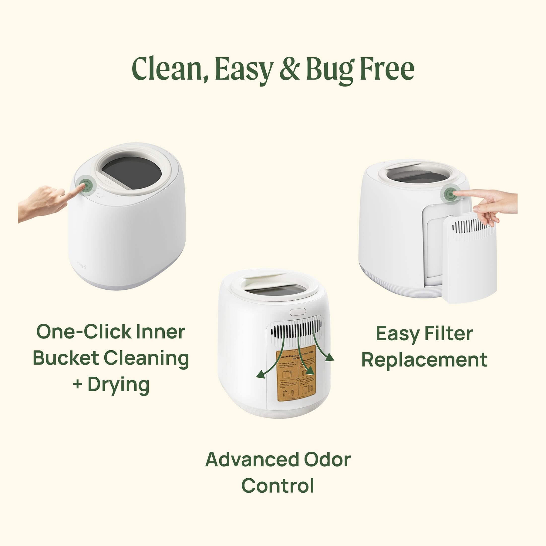 Vego Countertop Kitchen Composter – Vego Garden