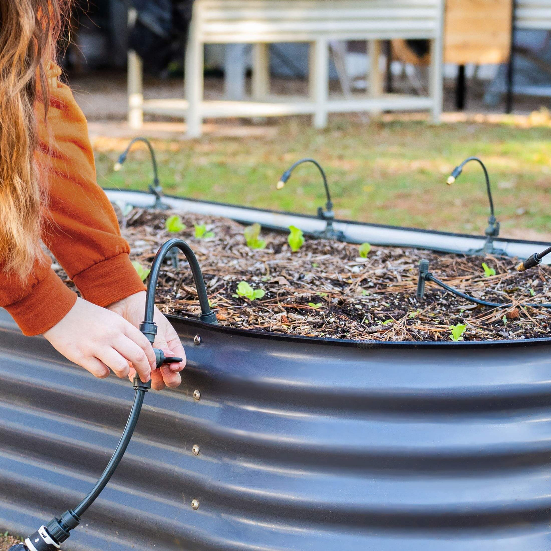 Vego Irrigation Kit | Garden Sprinkler Supplies | Raised Bed Irrigation Kit