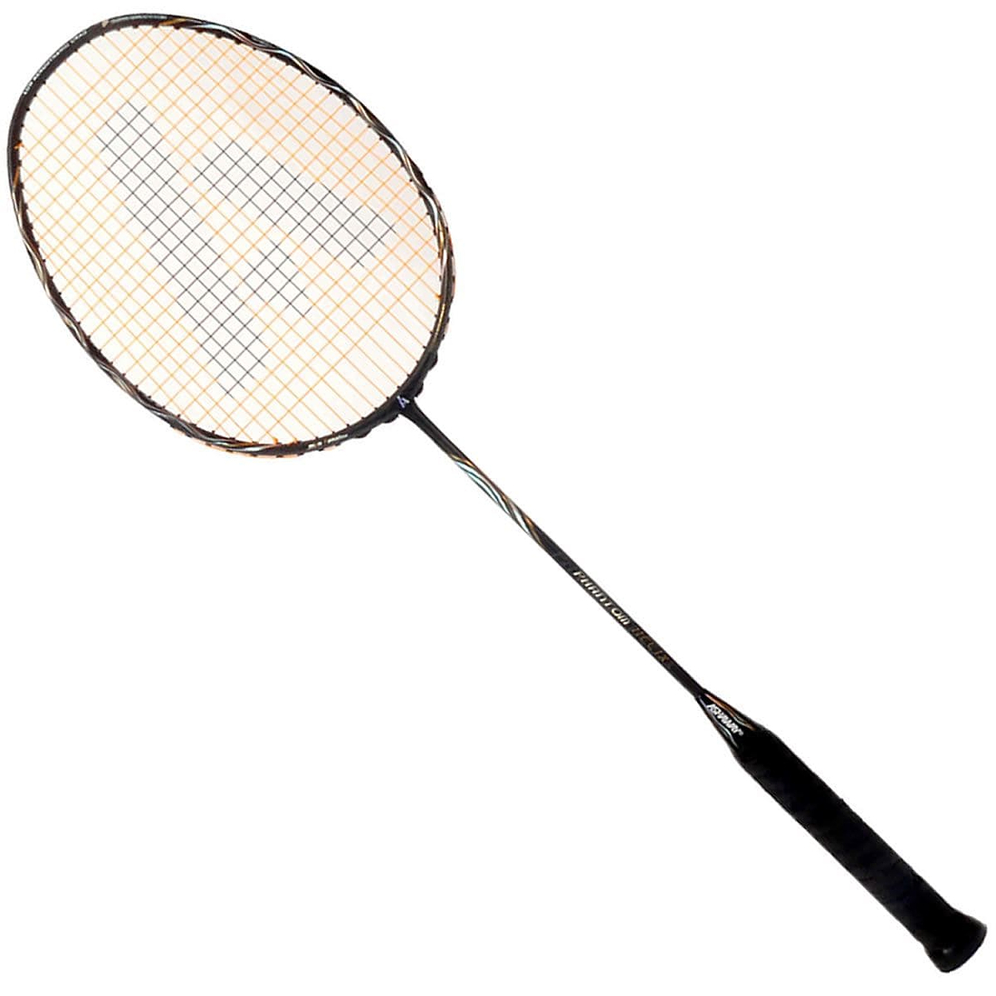 Ashaway Phantom Helix Badminton Racket - Black Gold — Badminton HQ