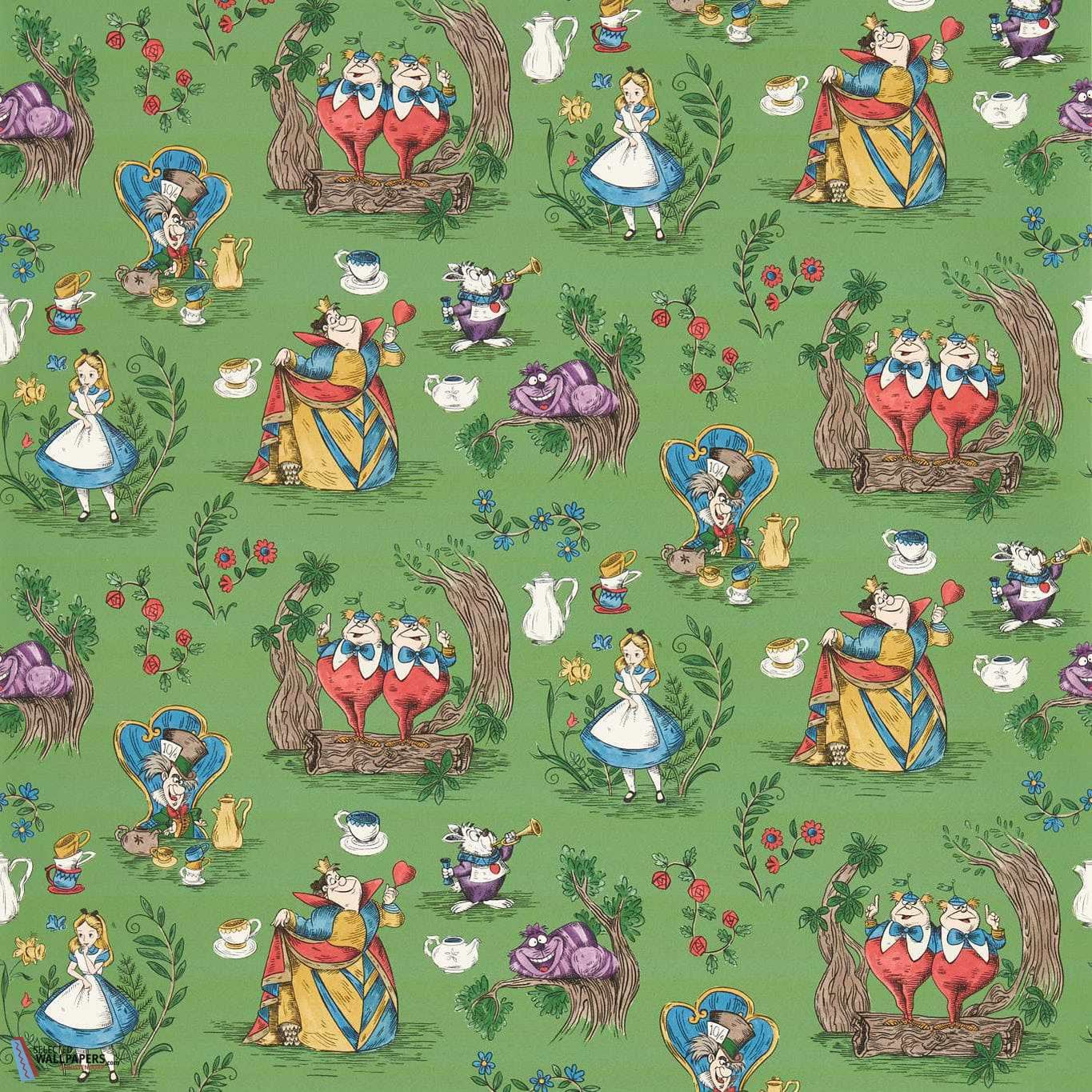 Cartoons Wallpaper Alice In Alice In Wonderland , Cartoon Seamless