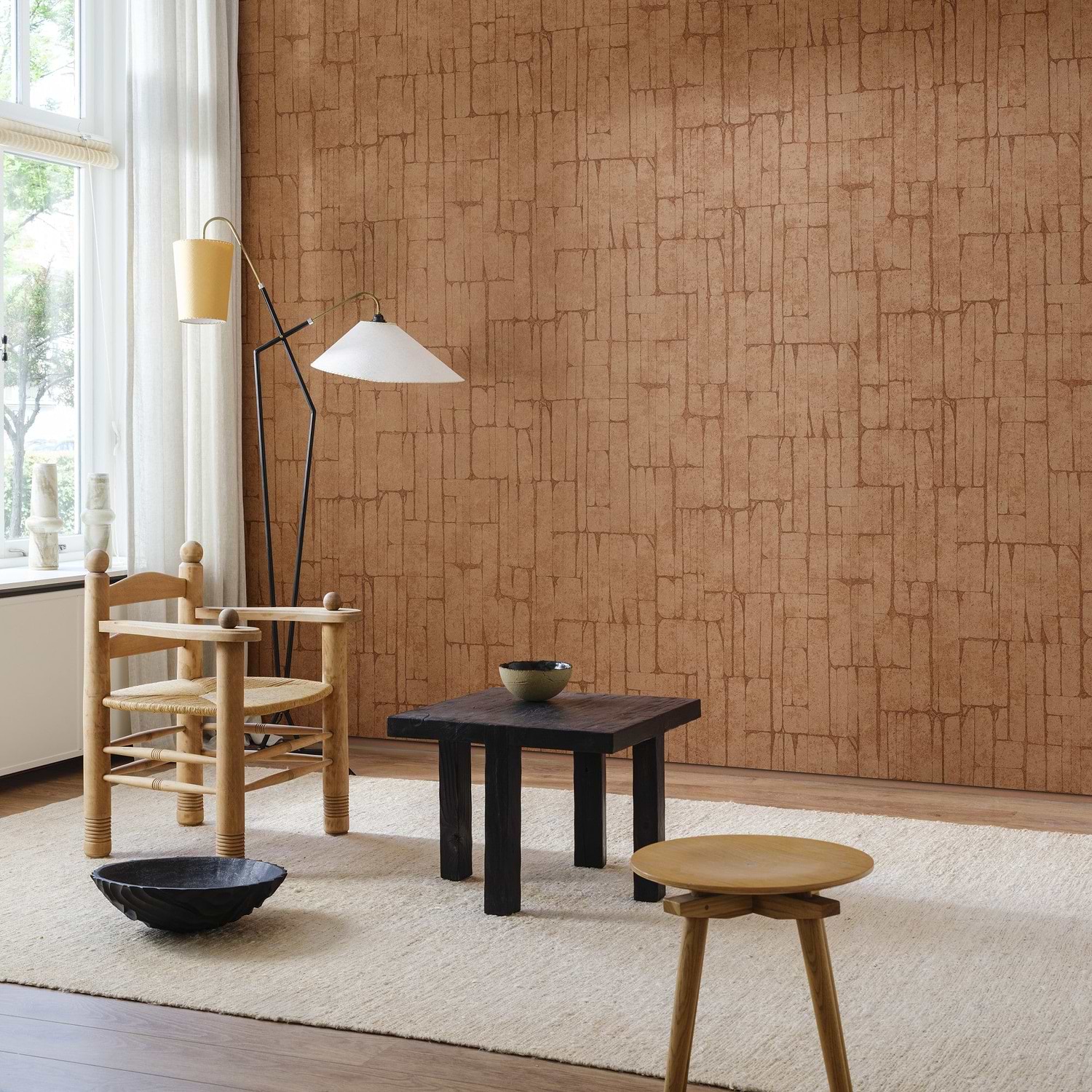 Buy Arte Essentials Kaolin wallpaper | Natural and graphic design ...