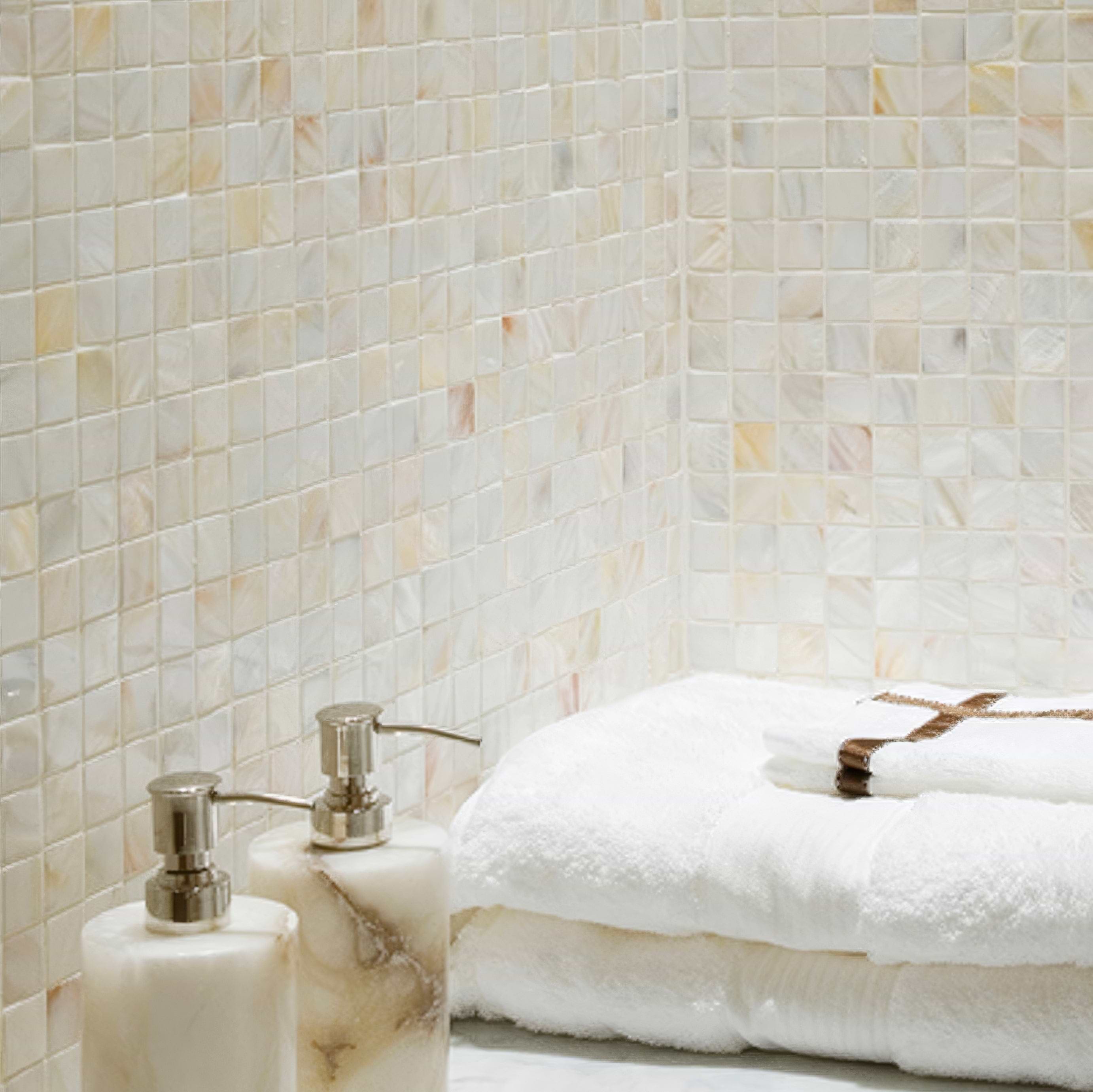 Natural 25mm Square From Hyperion Tiles
