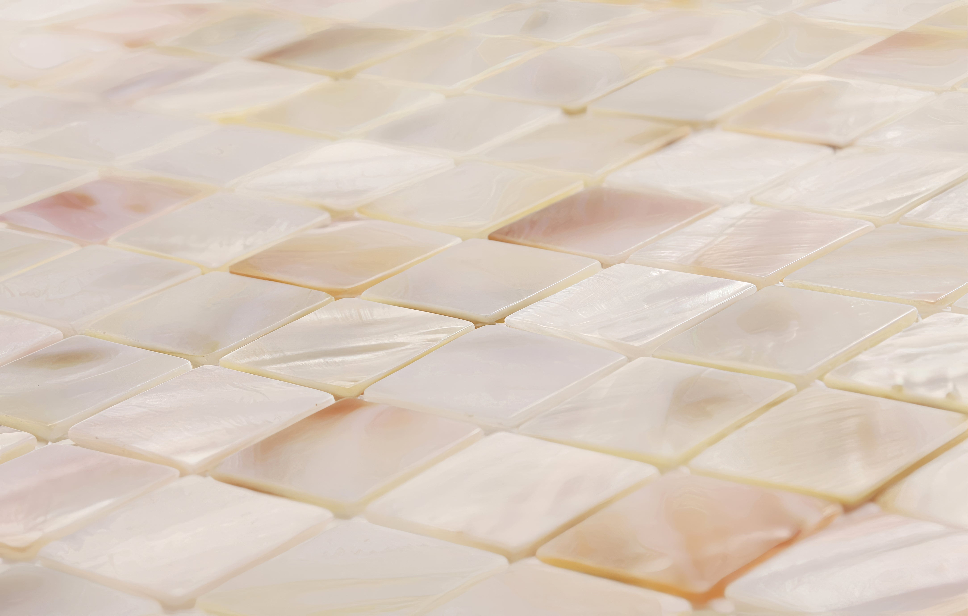 Natural 25mm Square | Mosaic Tiles | Mother Of Pearl – Hyperion Tiles