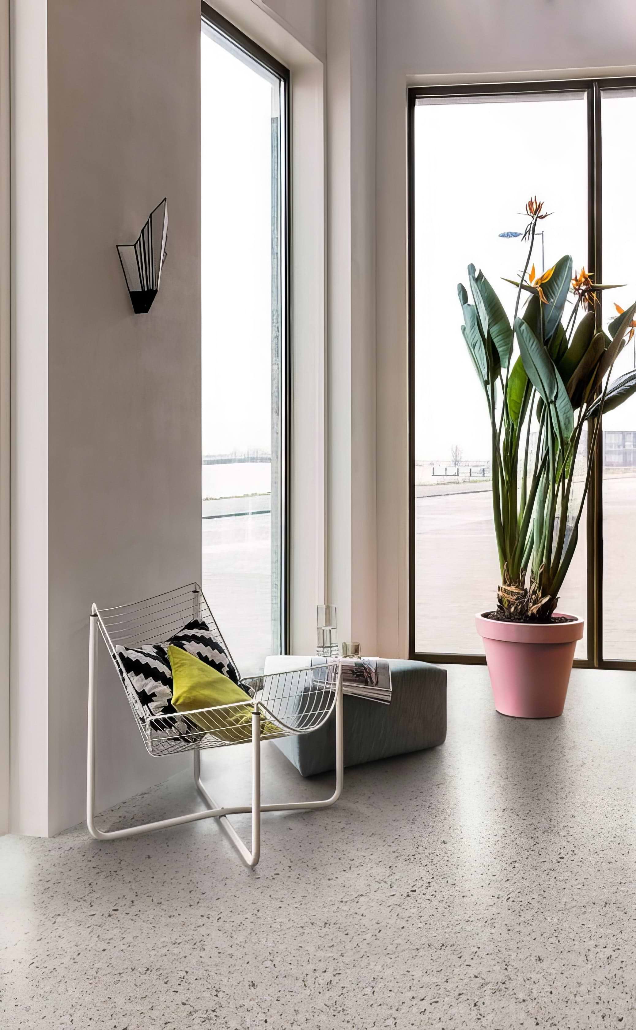 Terrazzo Big Vinyl Tiles by Floorify - 900x600mm Dimensions – Hyperion ...