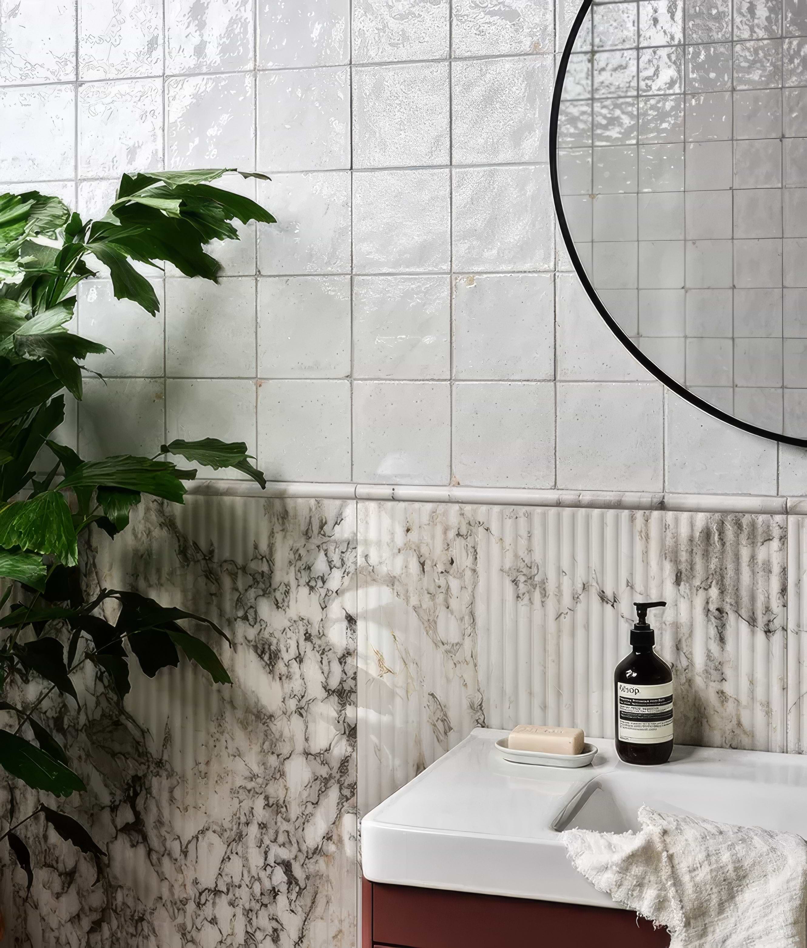 Arte Italiano Blanco Porcelain Tiles - White Gloss Finish – Hyperion Tiles