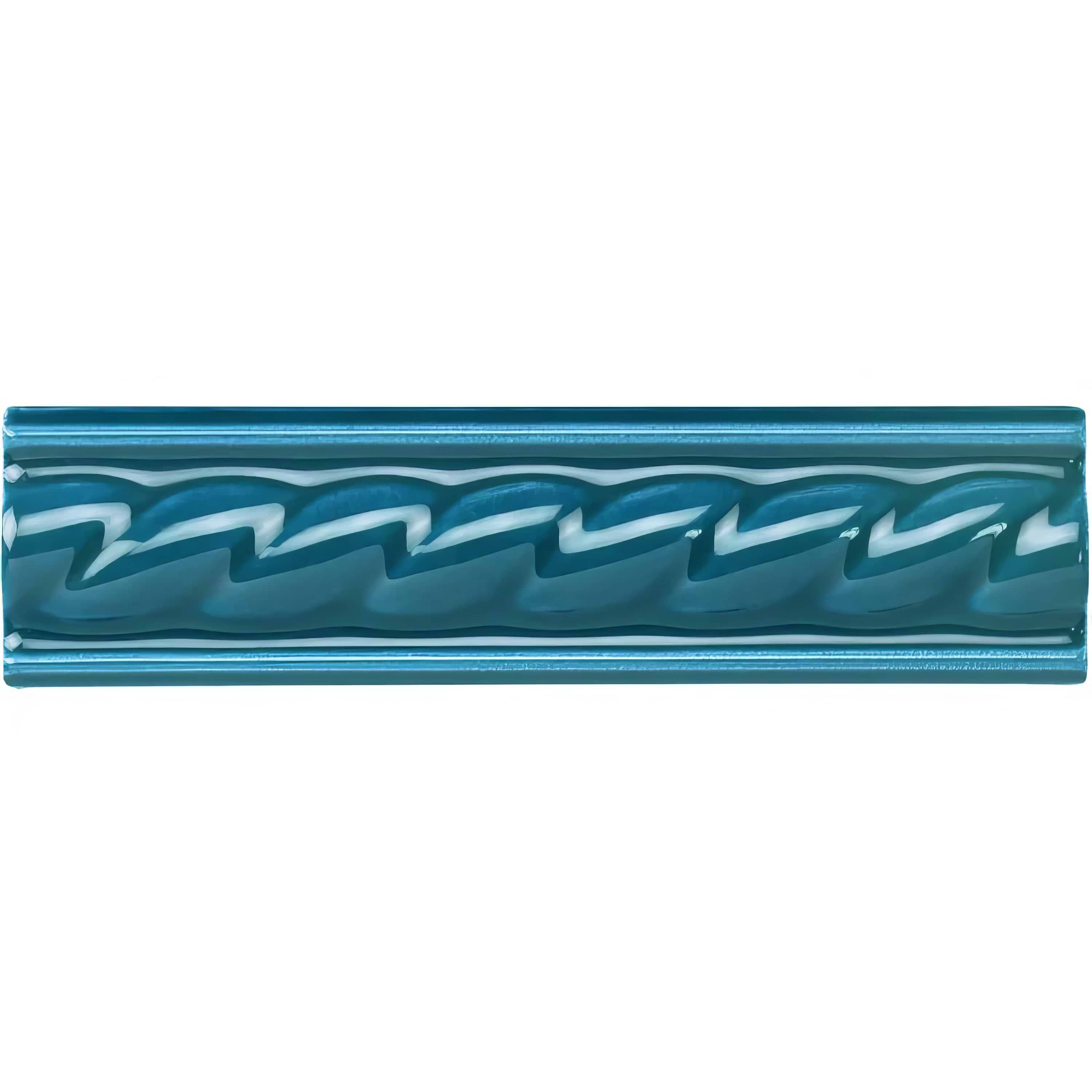 Baroque Blue Rope Moulding | Border Tiles | Hyperion Tiles