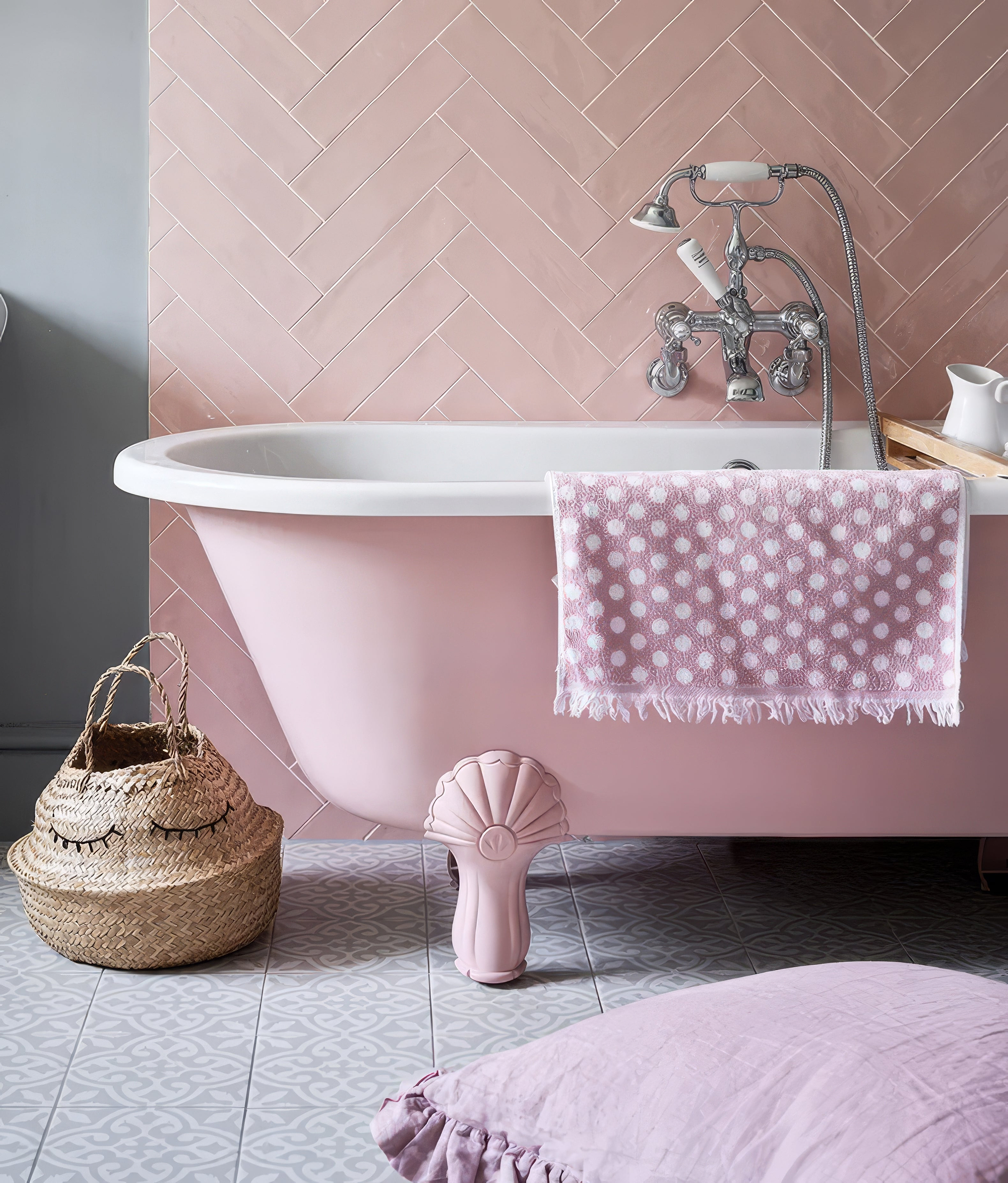 Carter Ceramic Rose Tiles - Gloss Finish for Interior Walls – Hyperion ...