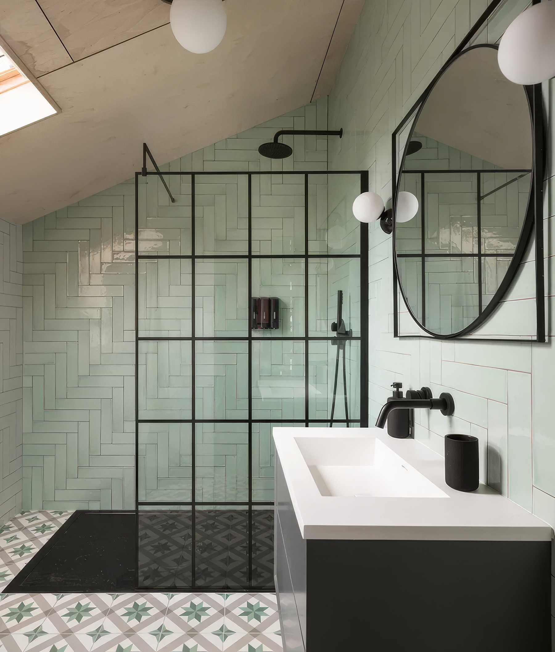 Mint Gloss Ceramic Tiles - 30x7.5x0.9cm – Hyperion Tiles
