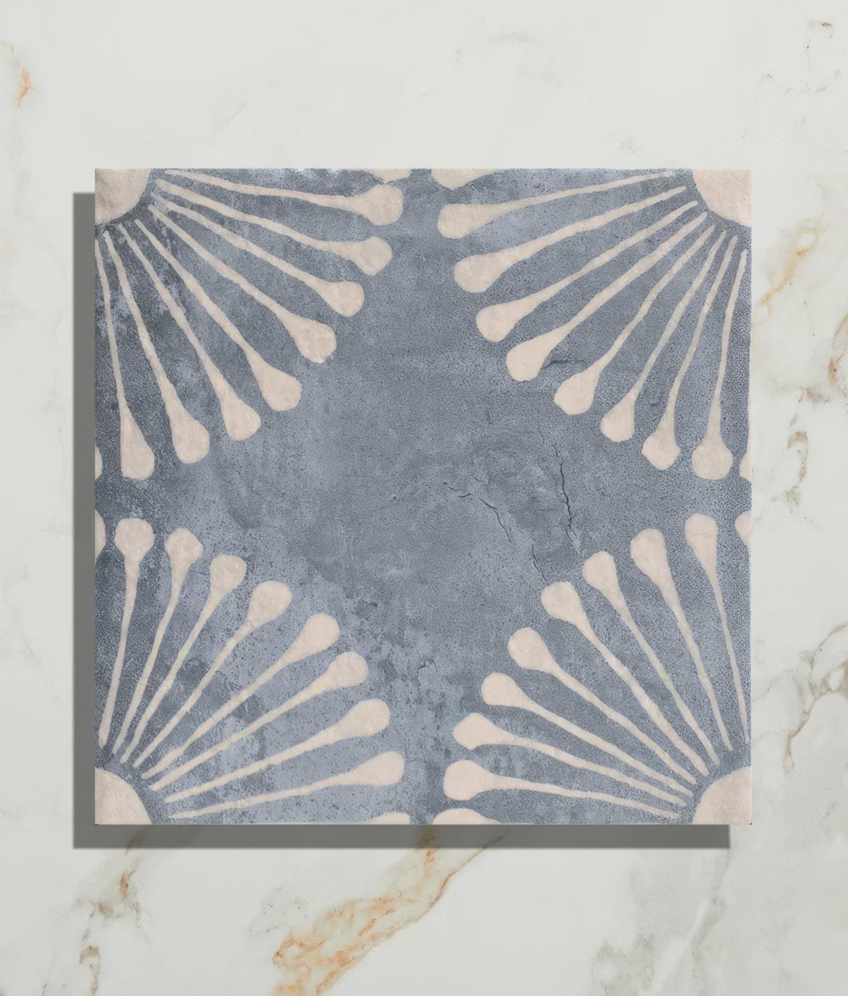 Cuba Porcelain Vedado Indigo 20 x 20cm Tiles By Hyperion Tiles