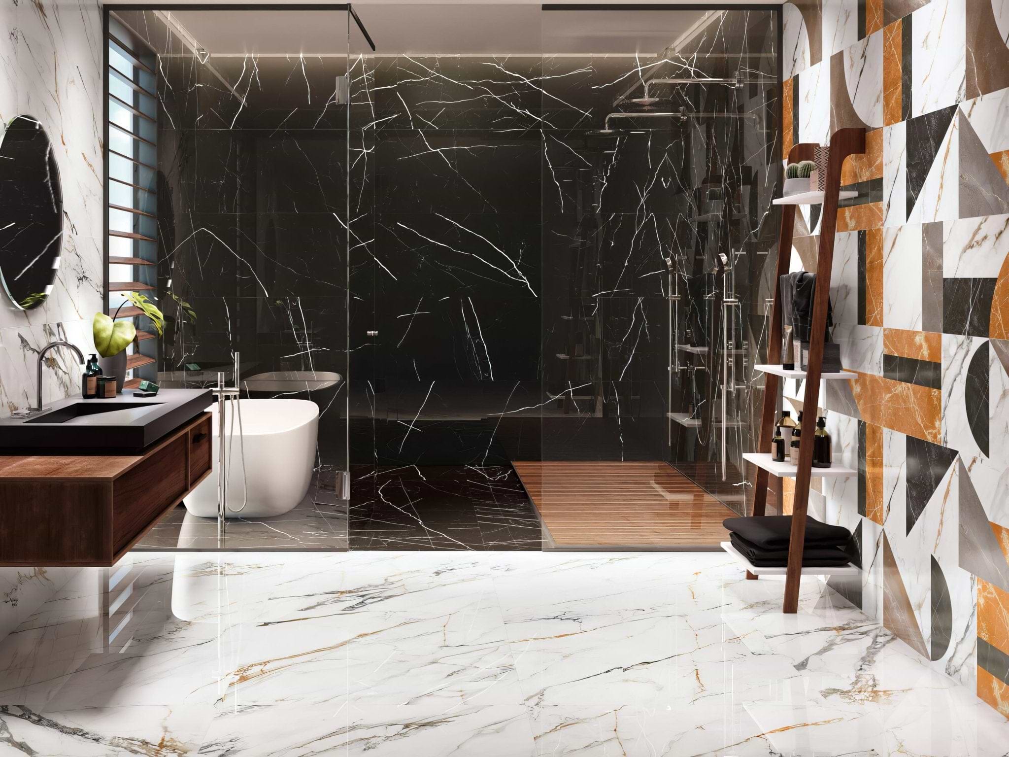 Firenze 1840 Calacatta Gold Polished Porcelain Tiles