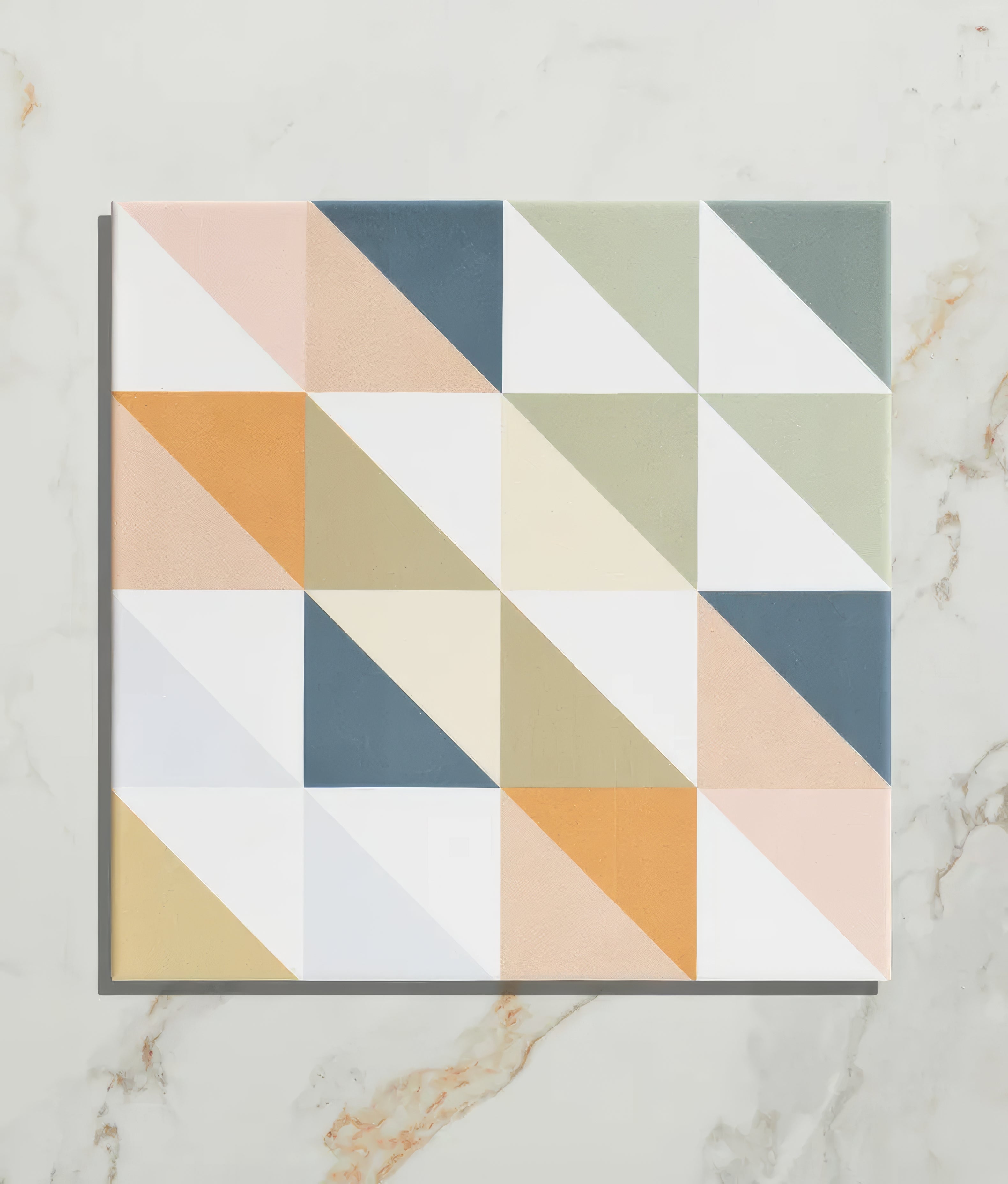 Kaleidoscope Porcelain Fritillary - Multi-Coloured Tiles – Hyperion Tiles