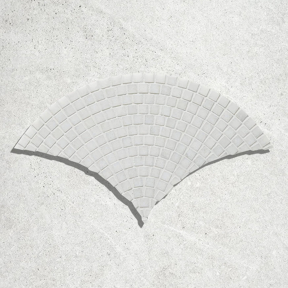 Long Island Marble Fan Mosaic | Bathroom Tiles – Hyperion Tiles
