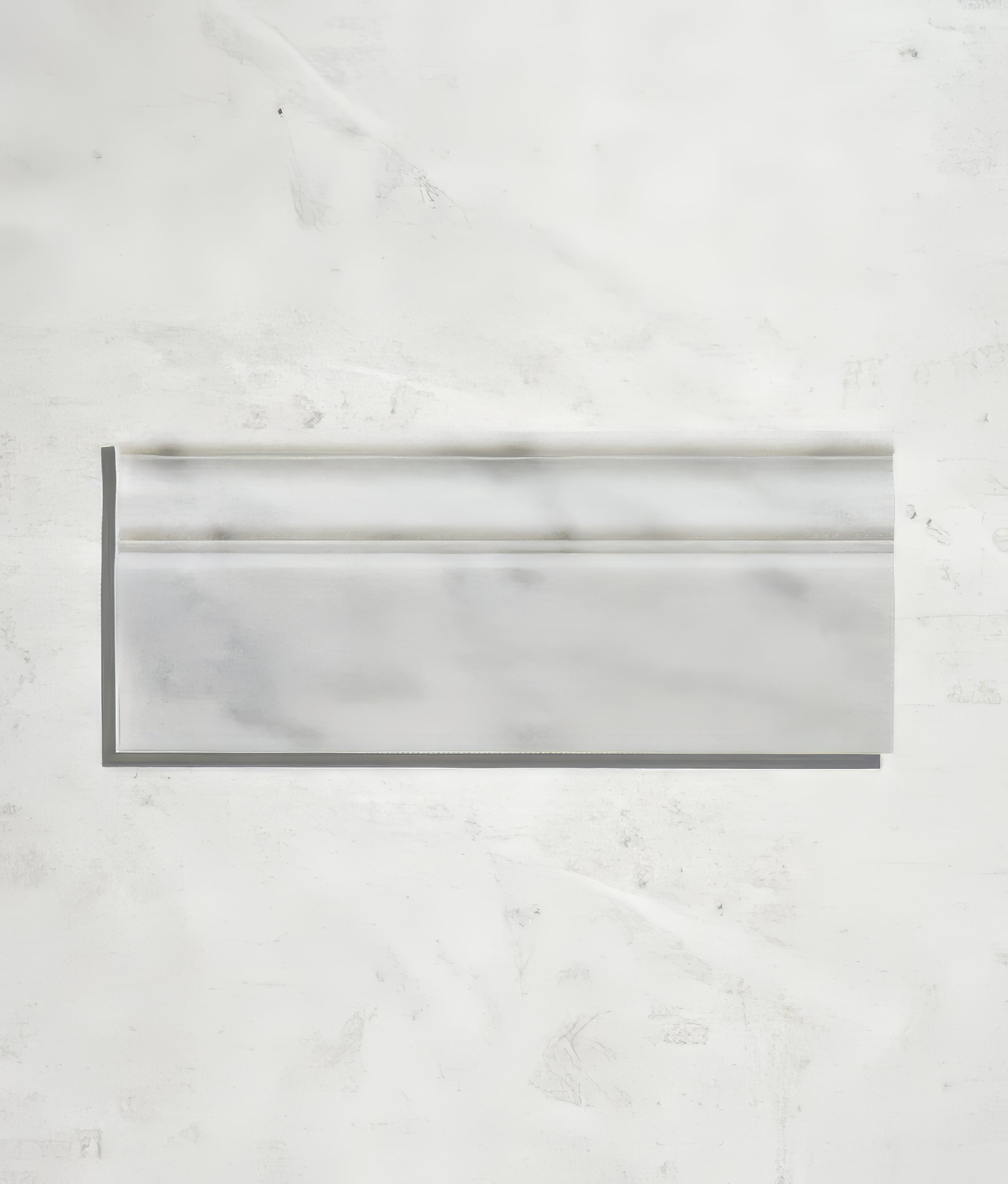 Long Island Honed Finish White Marble Skirting 12.7x30.5x2cm – Hyperion ...