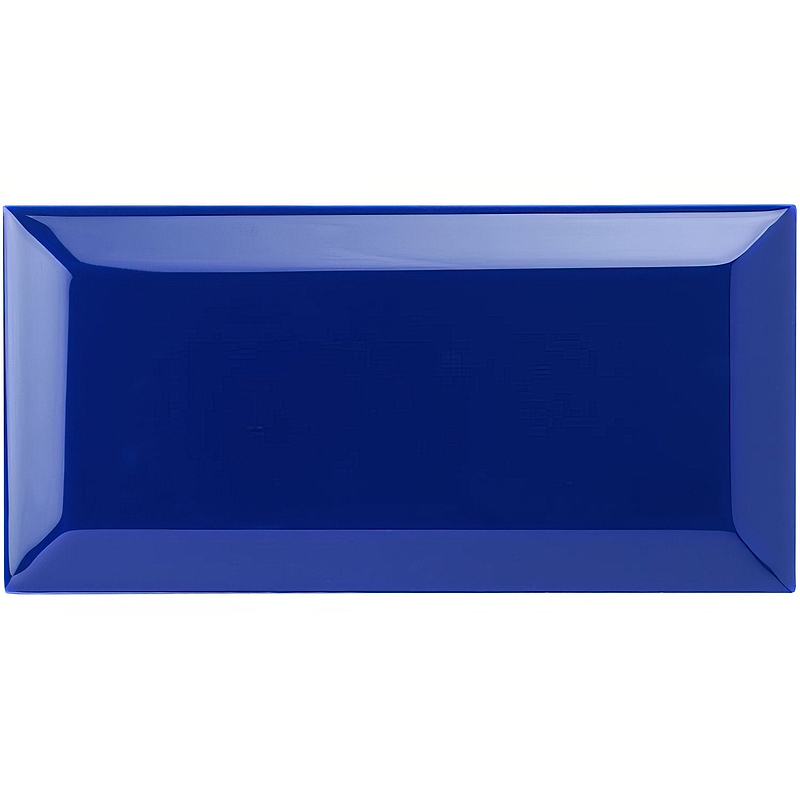Royal Blue Metro Bevelled Tile from Hyperion Tiles