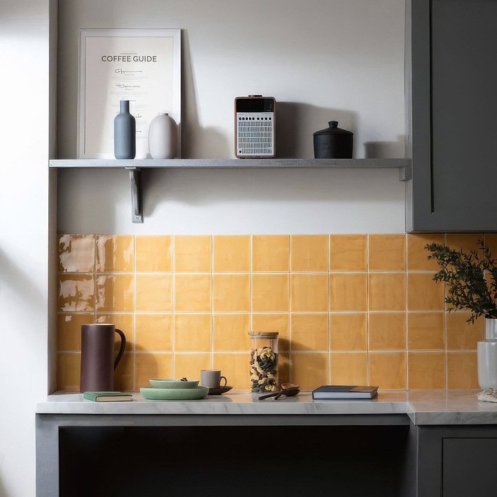 Yellow Bathroom And Kitchen Wall Tiles – Hyperion Tiles