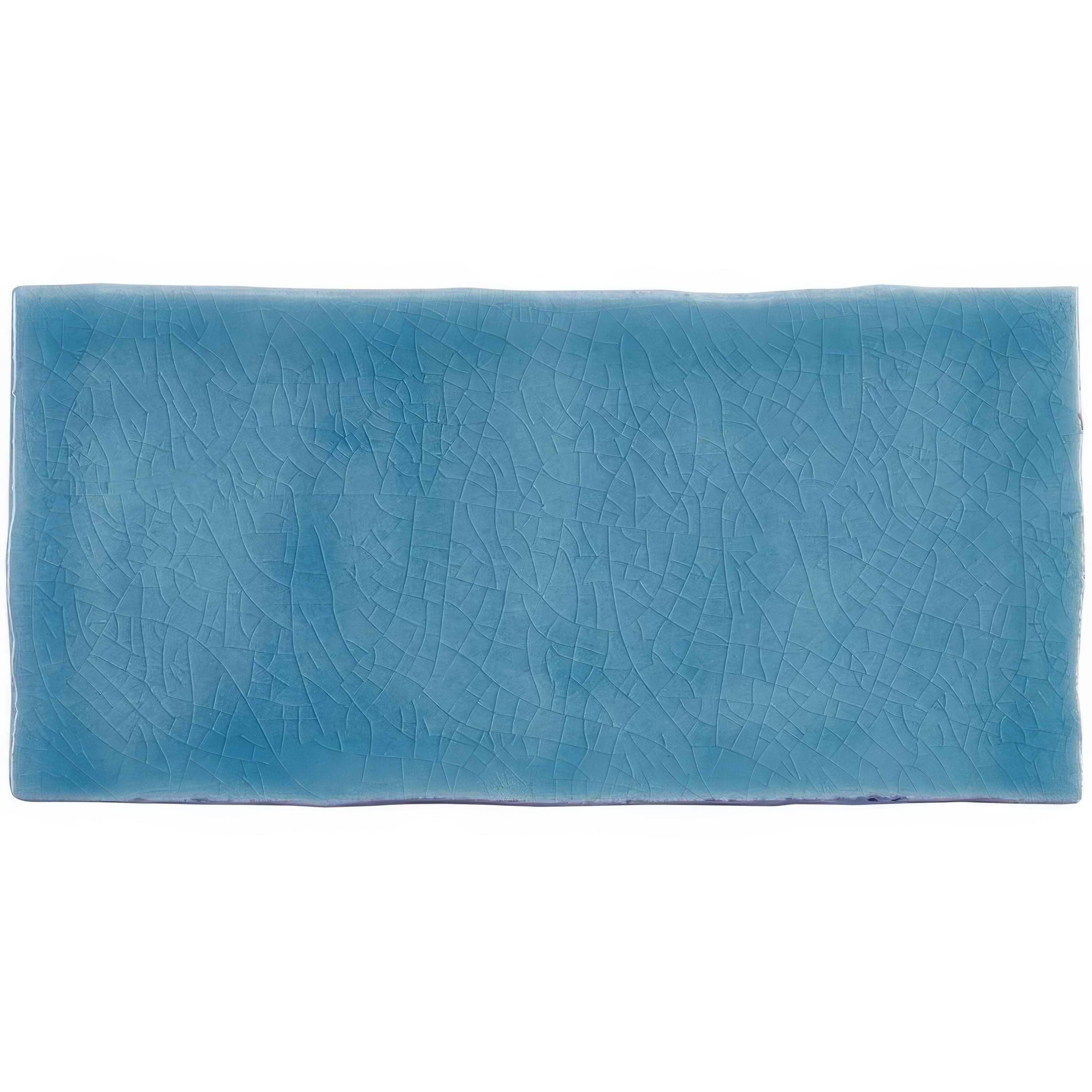 Teal Half Tile - Winchester Tiles - Hyperion Tiles