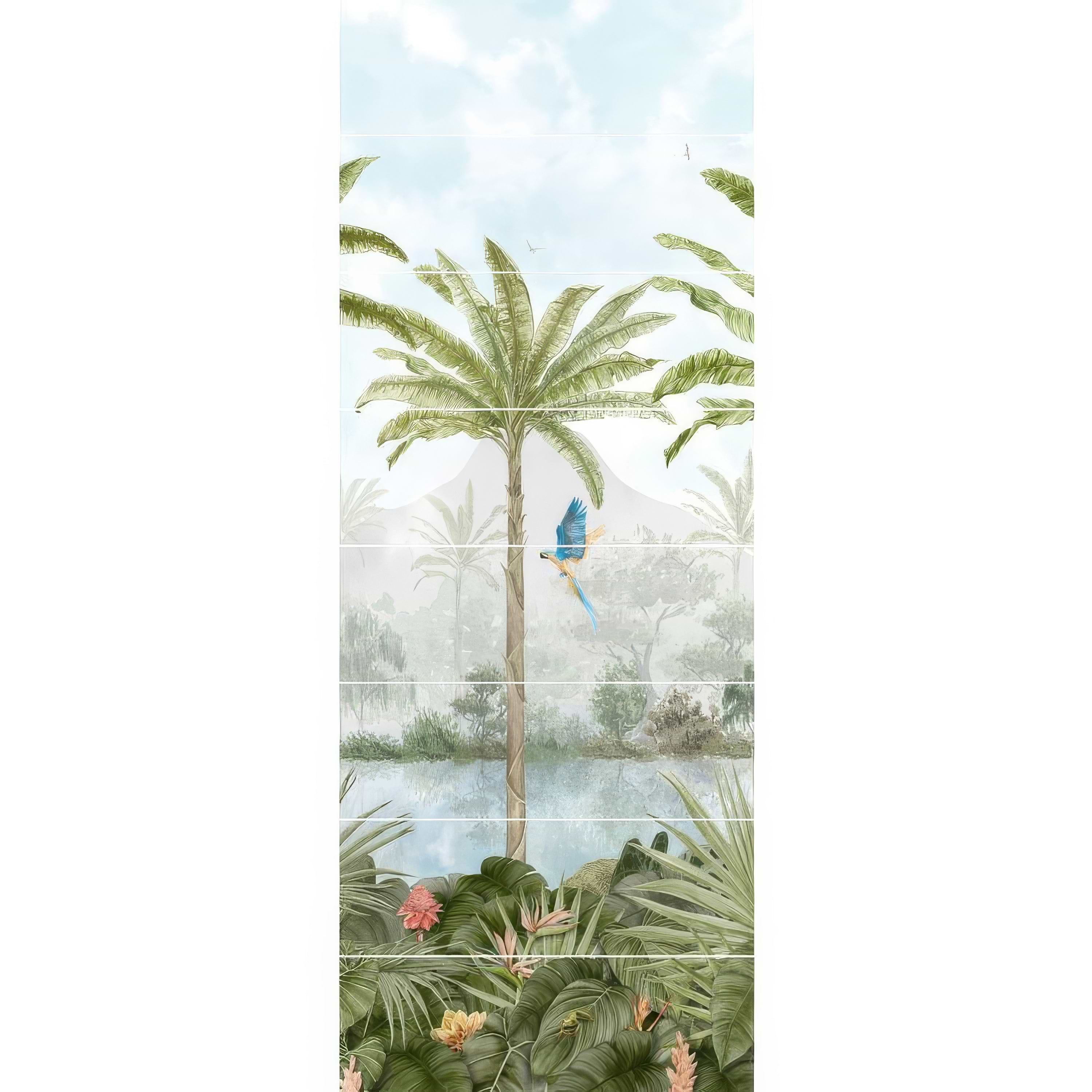Tropical Oasis Panel B - Original Style - Hyperion Tiles