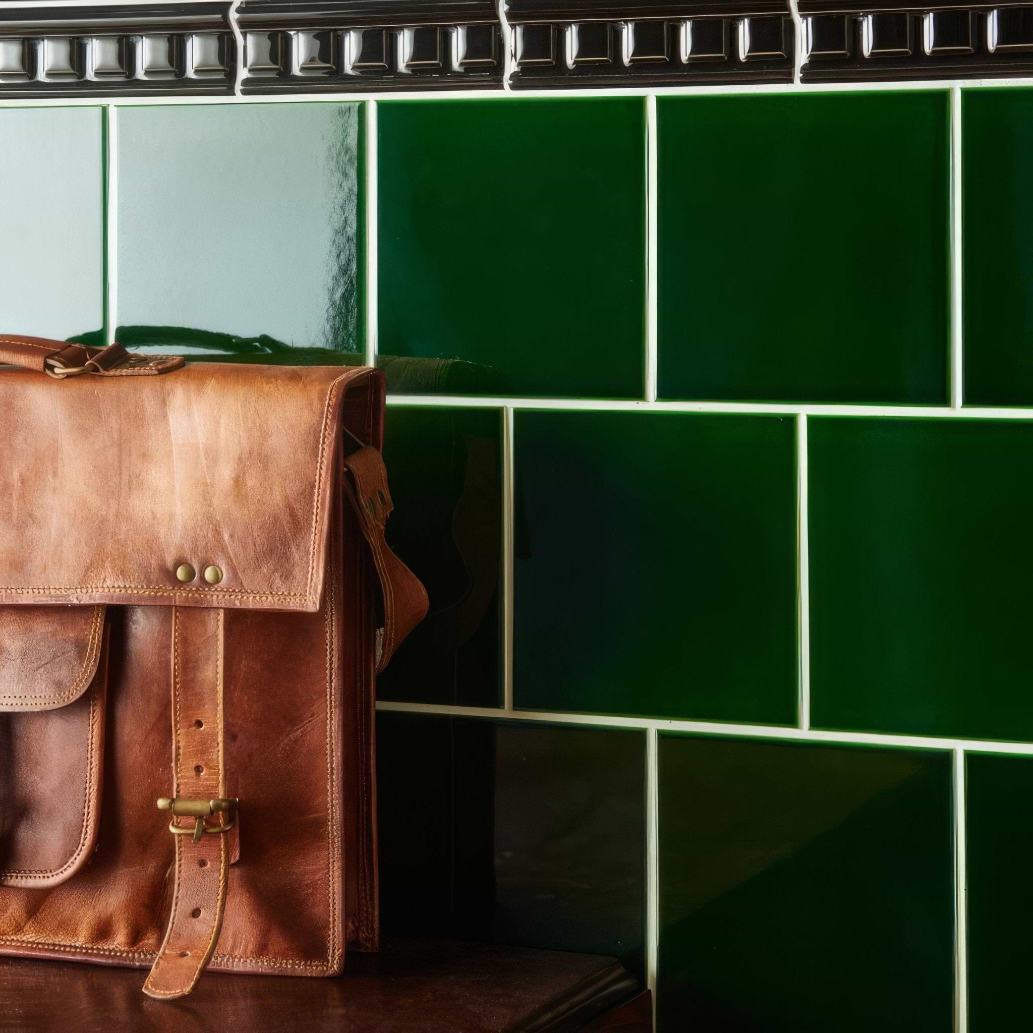 Victorian Green Field Tile | Bathroom Wall Tiles – Hyperion Tiles