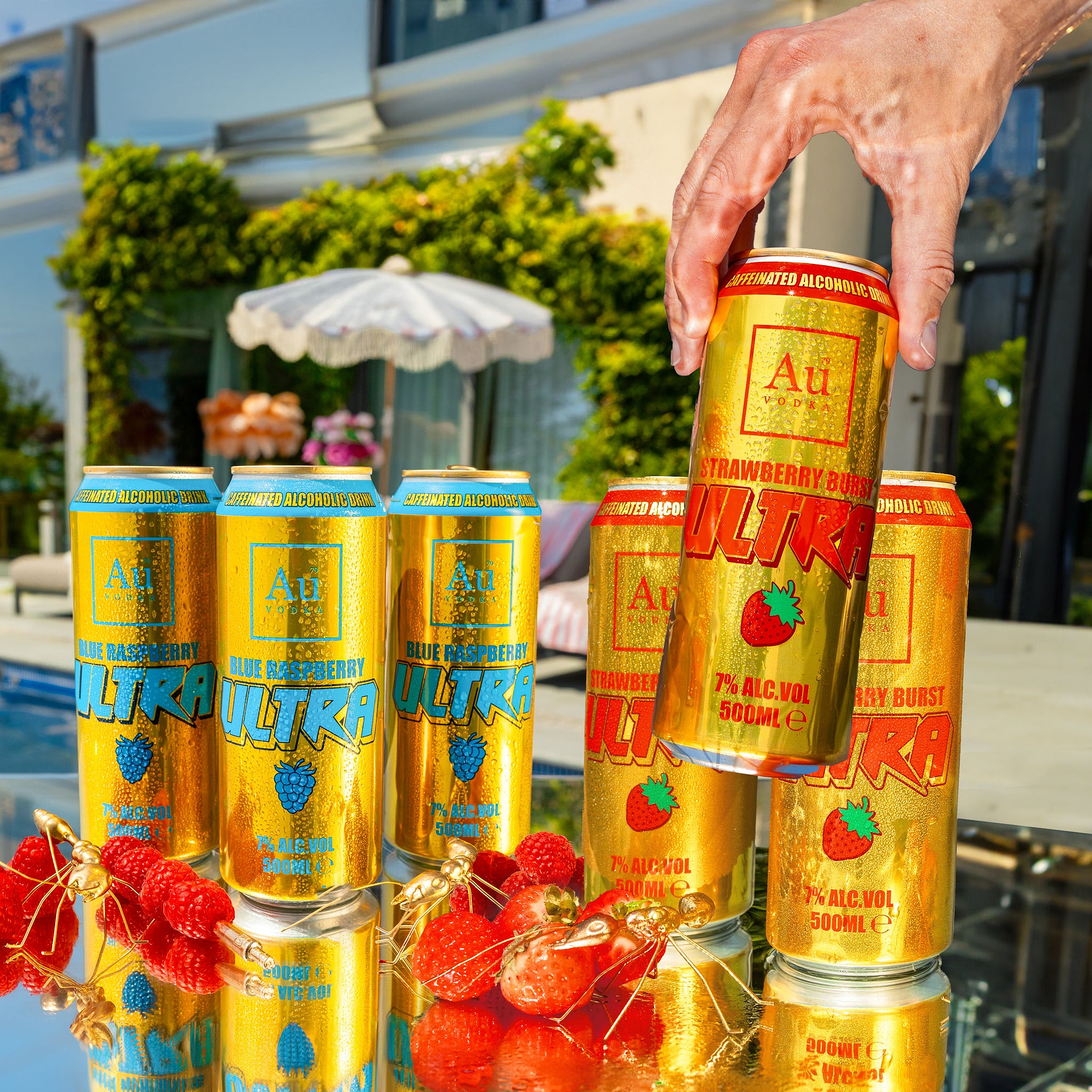 Ultra Cans Mixed 24 Pack - Au Vodka