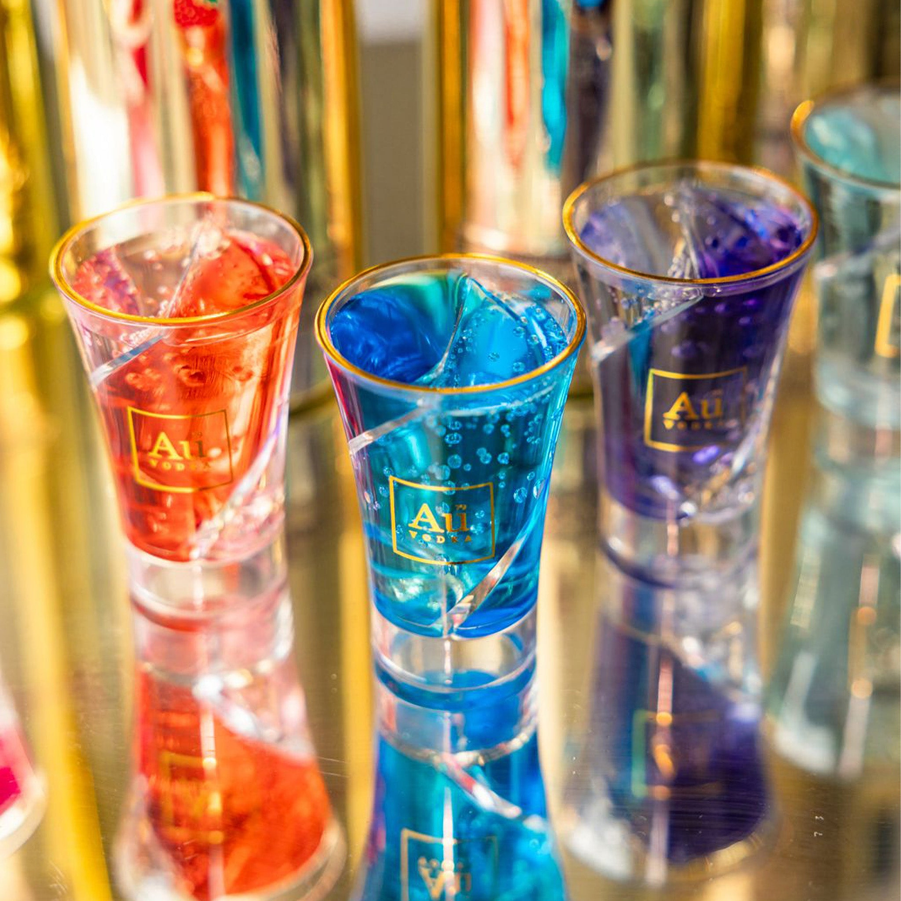 Spiral Shot Glass - Au Vodka
