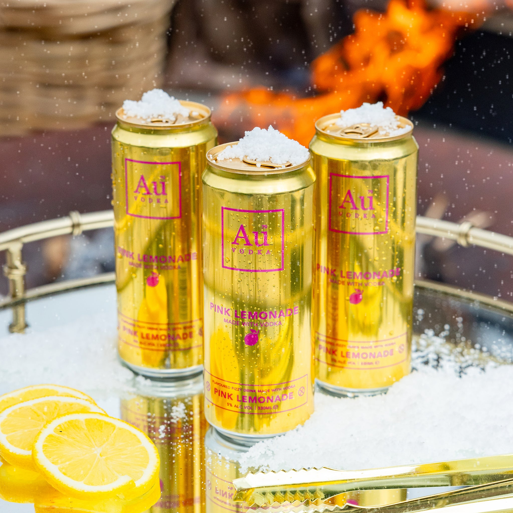 Pink Lemonade Vodka Cans - Au Vodka