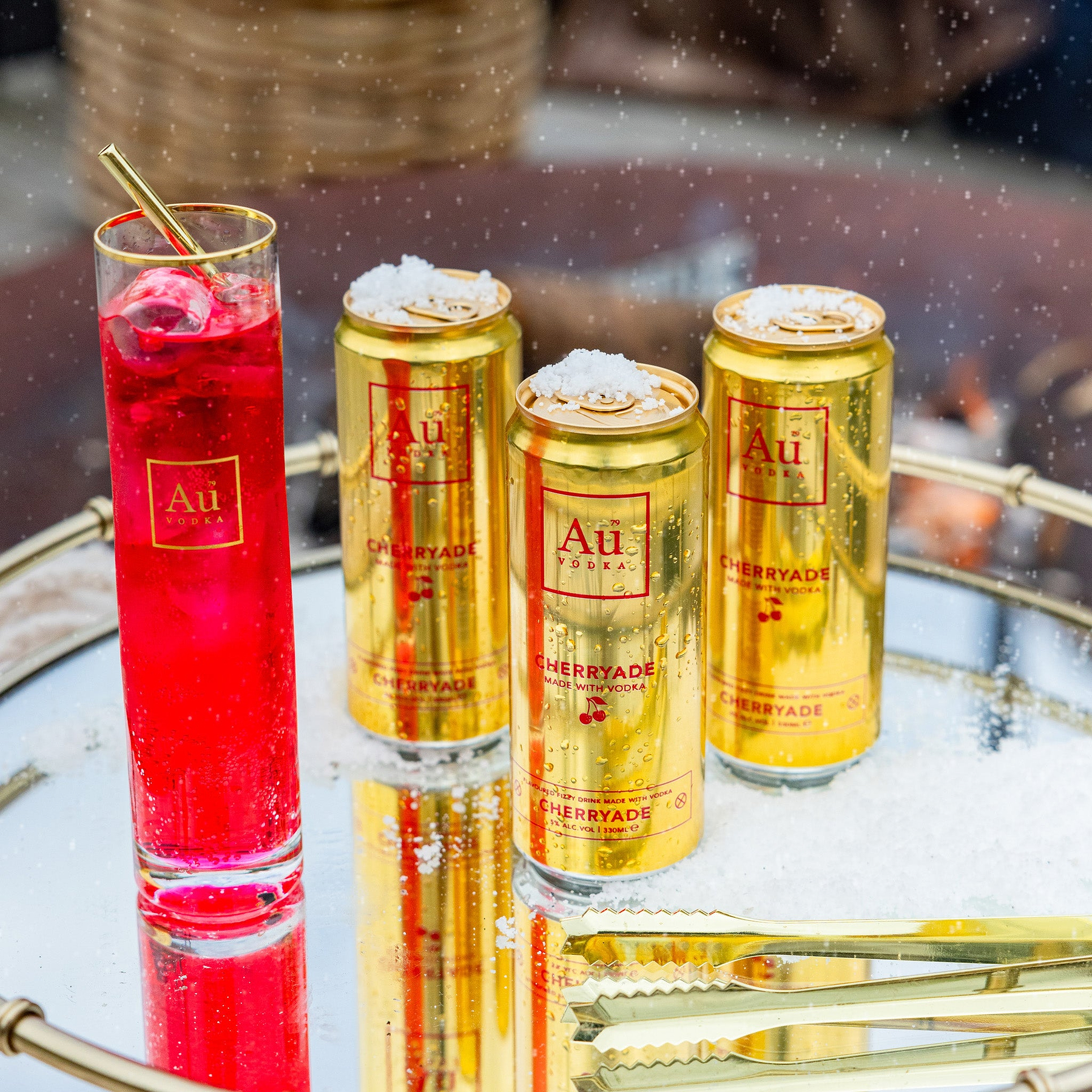 Cherryade Pre-Mixed Vodka Cans - Au Vodka
