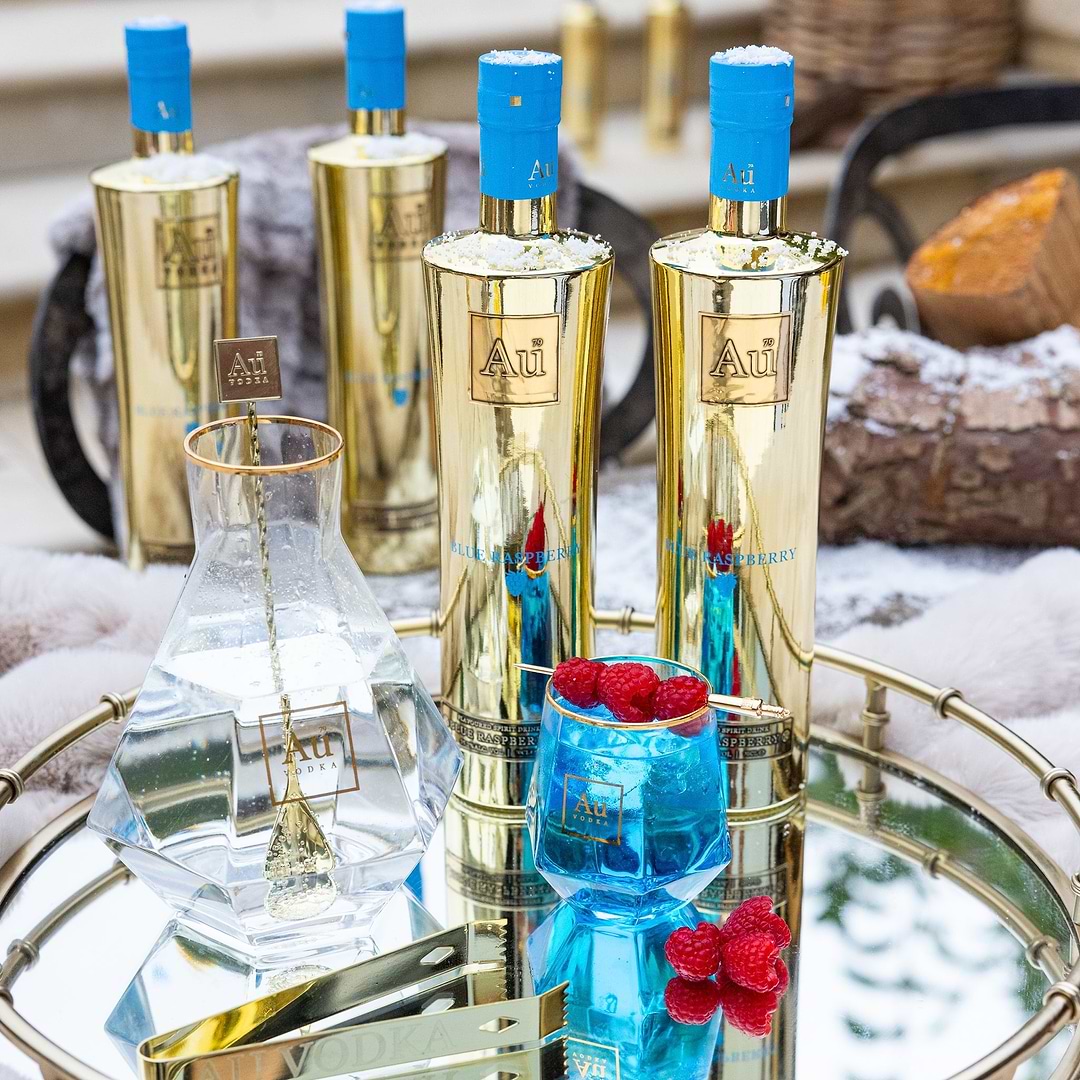 Blue Raspberry Vodka 750ml - Au Vodka USA – Au Vodka USA