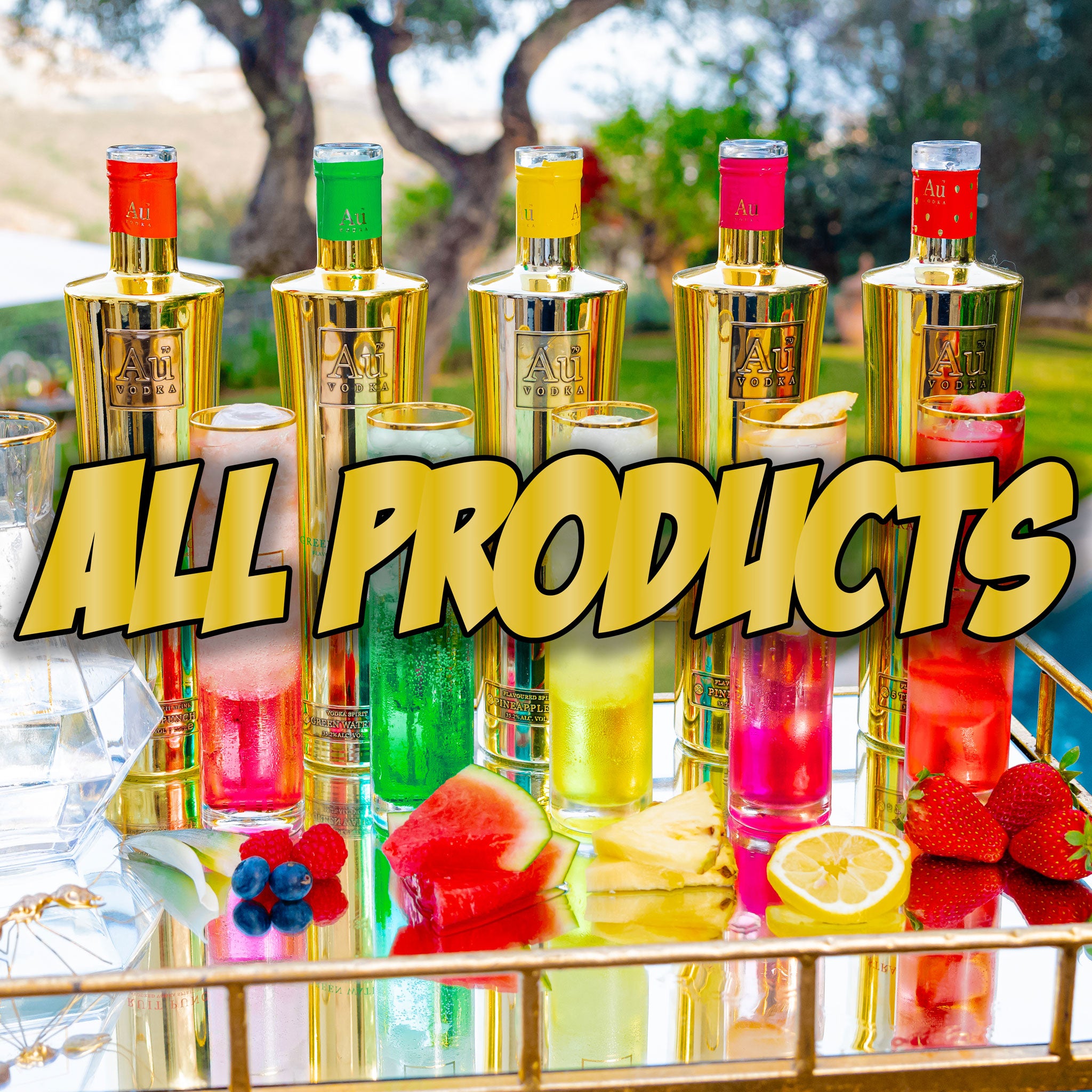 Our Full Vodka Collection- Au Vodka