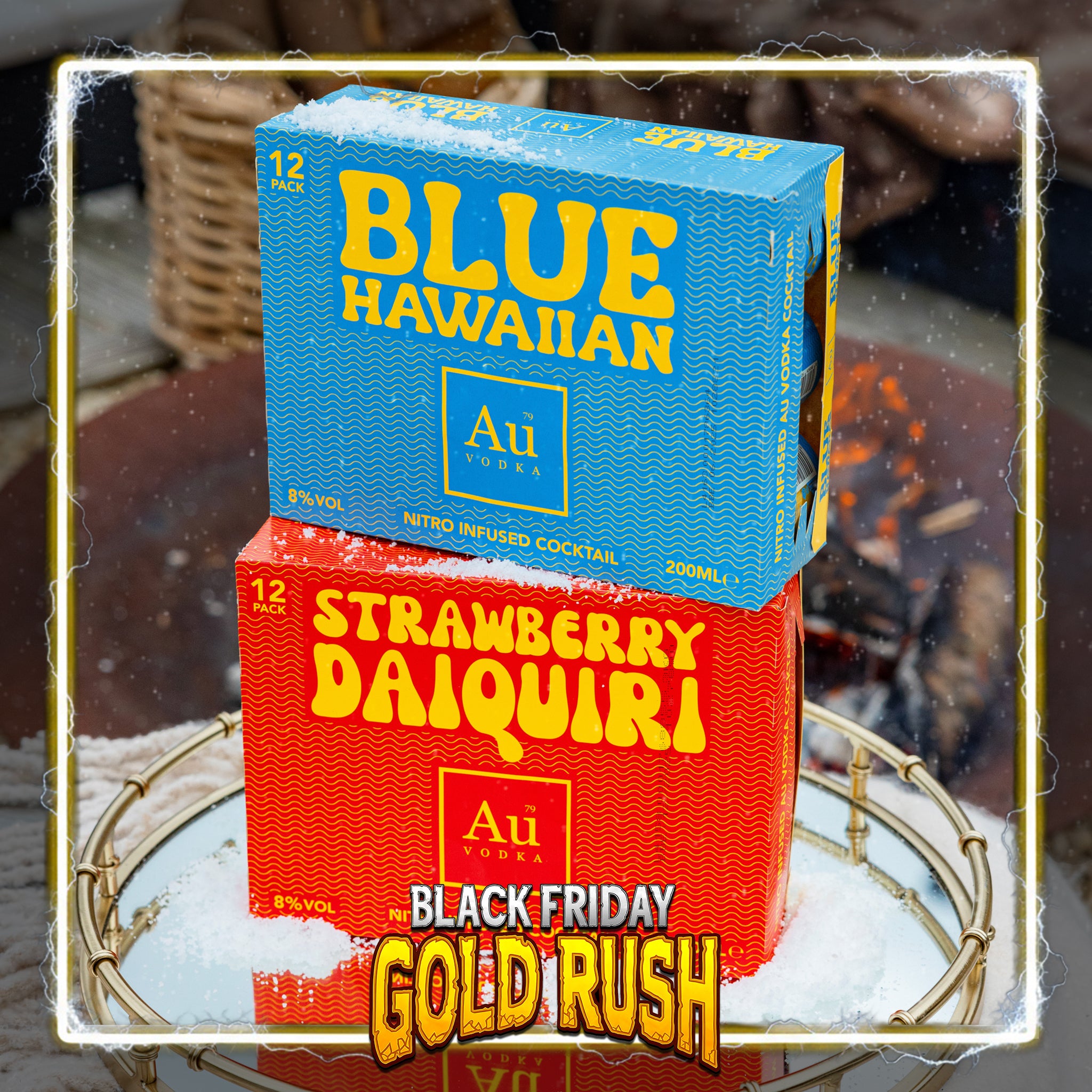 Buy One Get One Free Cocktail Cans 12 Pack - Au Vodka