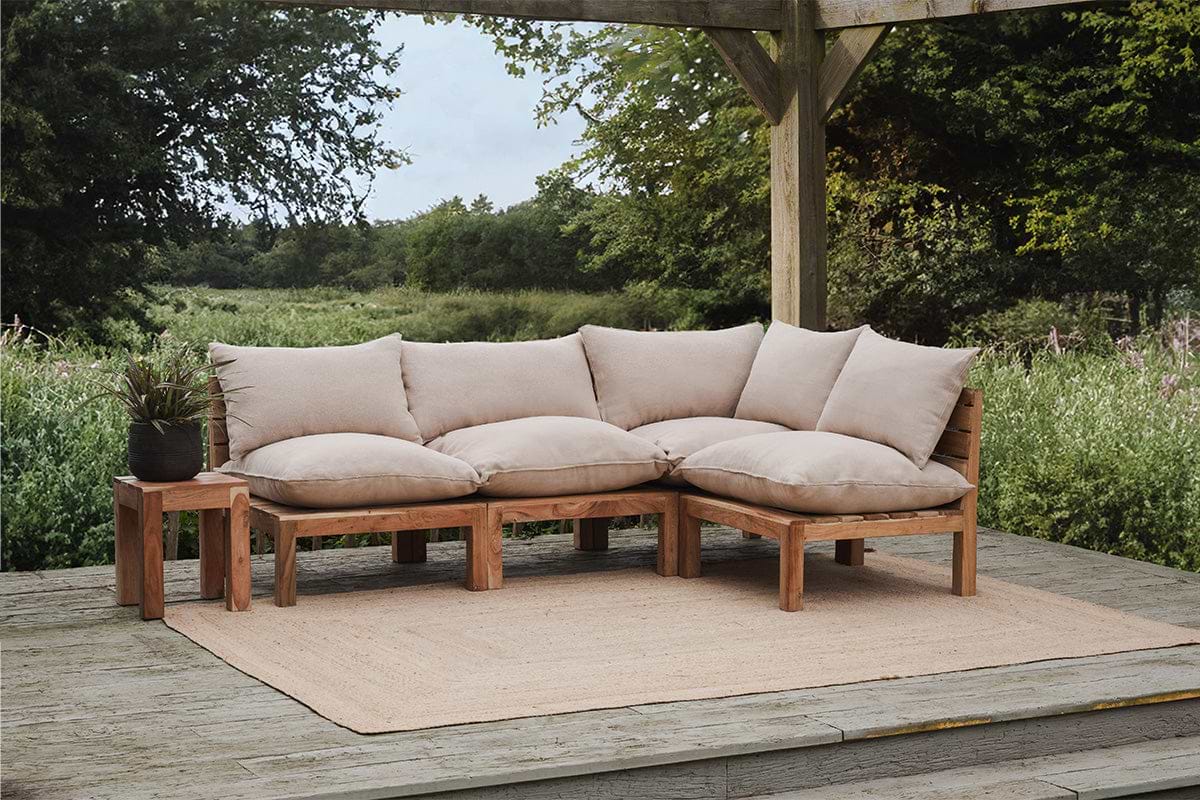 Anbarasi Acacia Modular Extension - Natural – nkuku