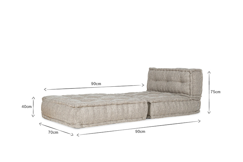 Nadeeka Modular Extension - Soft Grey – nkuku