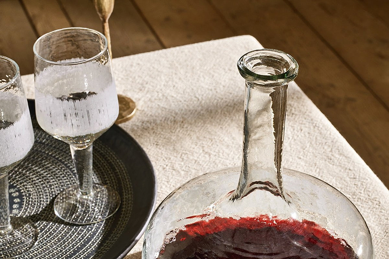Anara Etched Decanter Nkuku