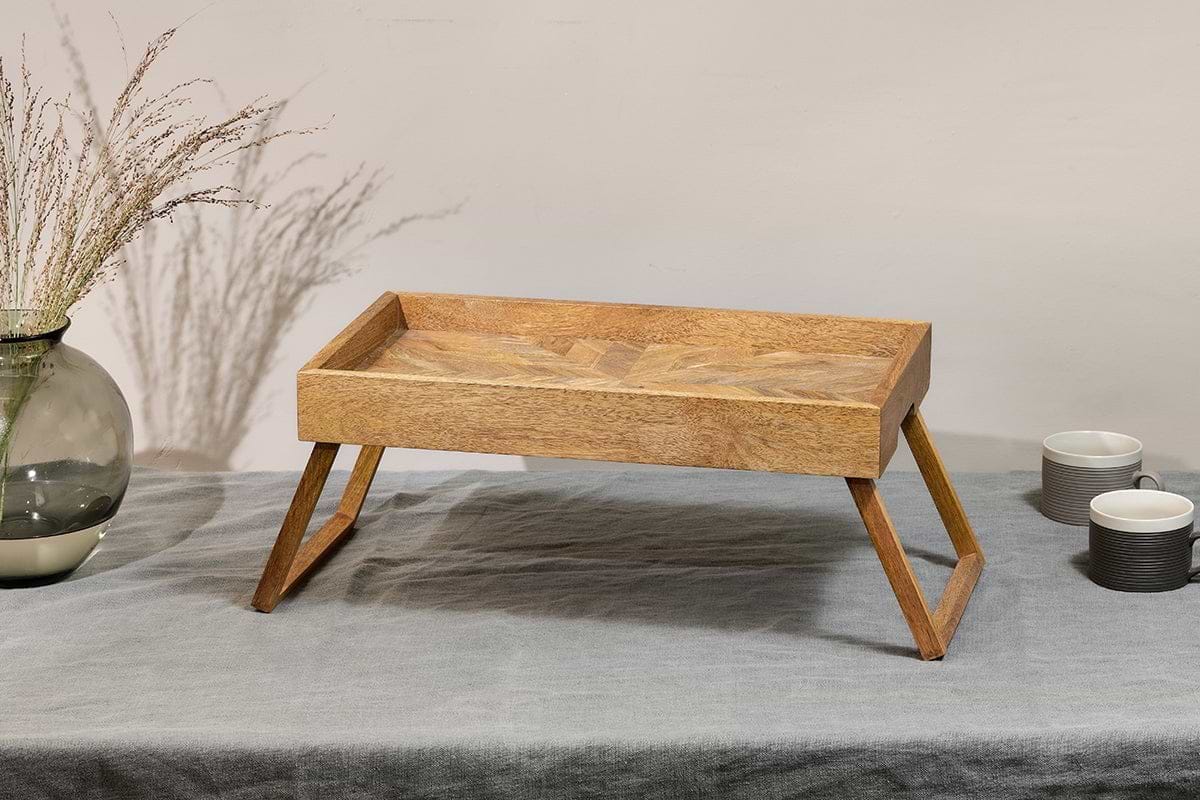 Pawi Mango Wood Breakfast Tray – nkuku