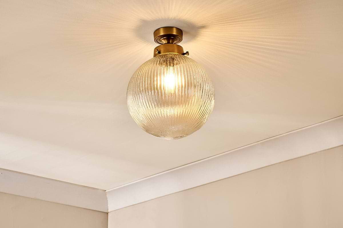 Konnie Bathroom Ceiling Light - Clear