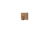 Veduru Mango Wood Carved Square Hook - Natural – nkuku