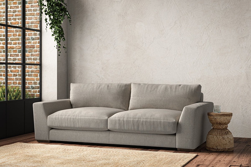 Guddu Large Sofa - Brera Linen Natural – nkuku