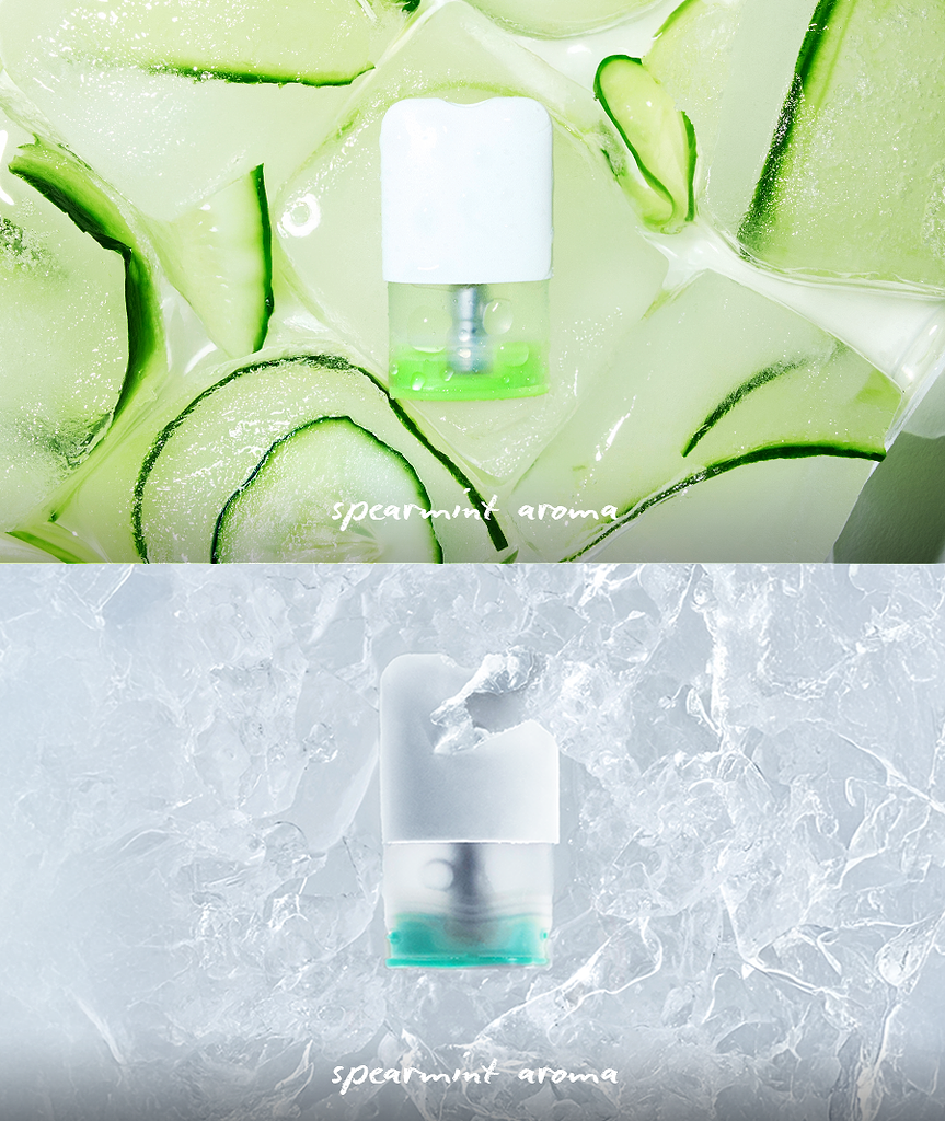 DETOX COOL POD SET | Cucumber Aroma Diffuser | Rechargeable | Nicotine Free
