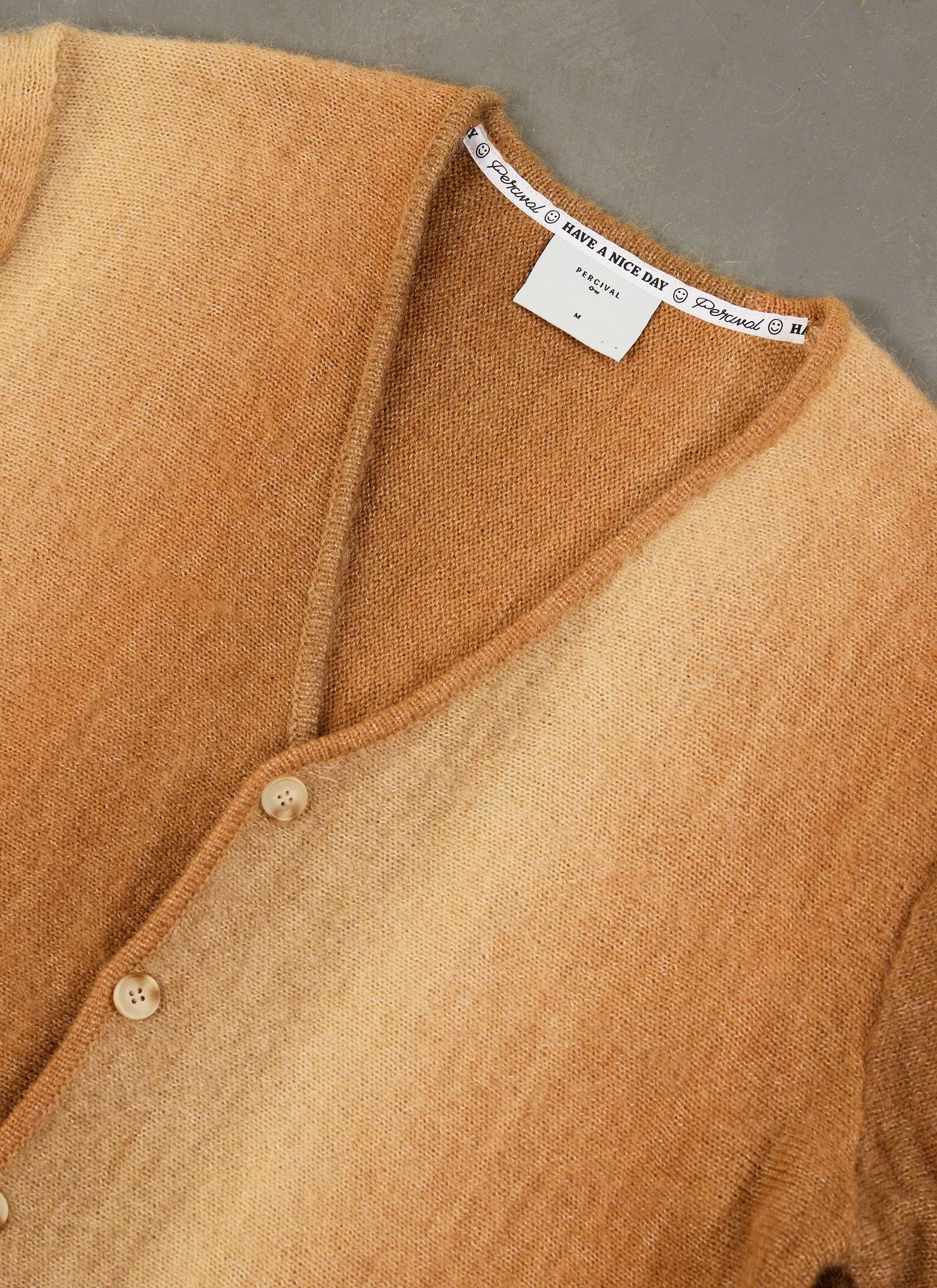 Tan colored cardigan store
