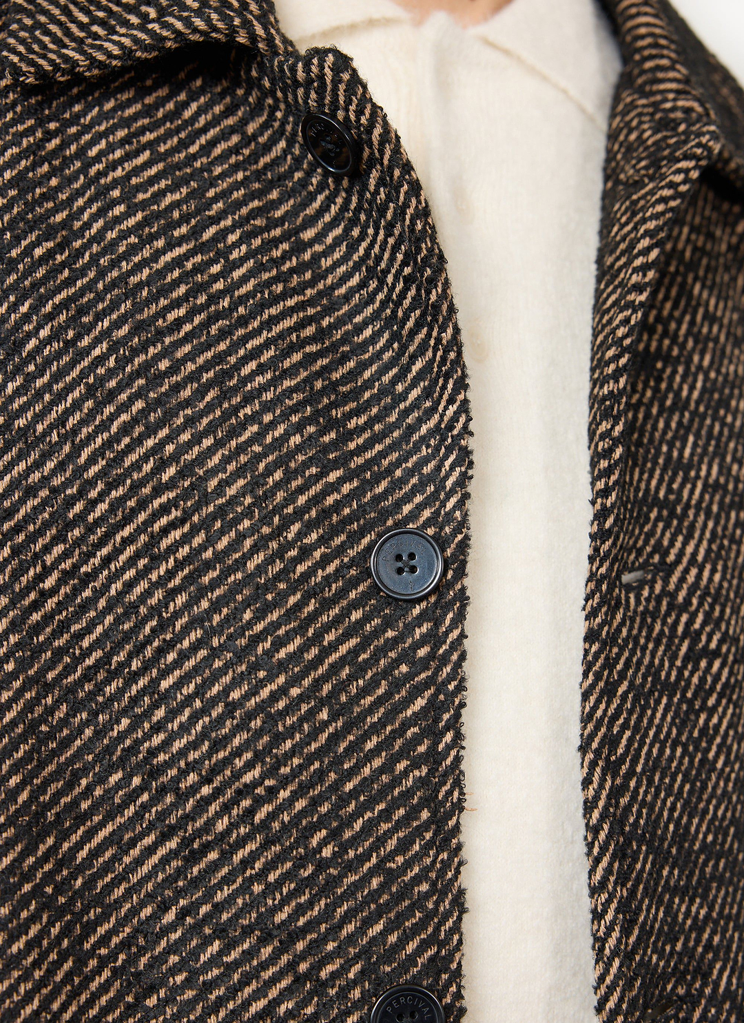 Minnesota Overcoat | Long Twill Trench Coat | Oak