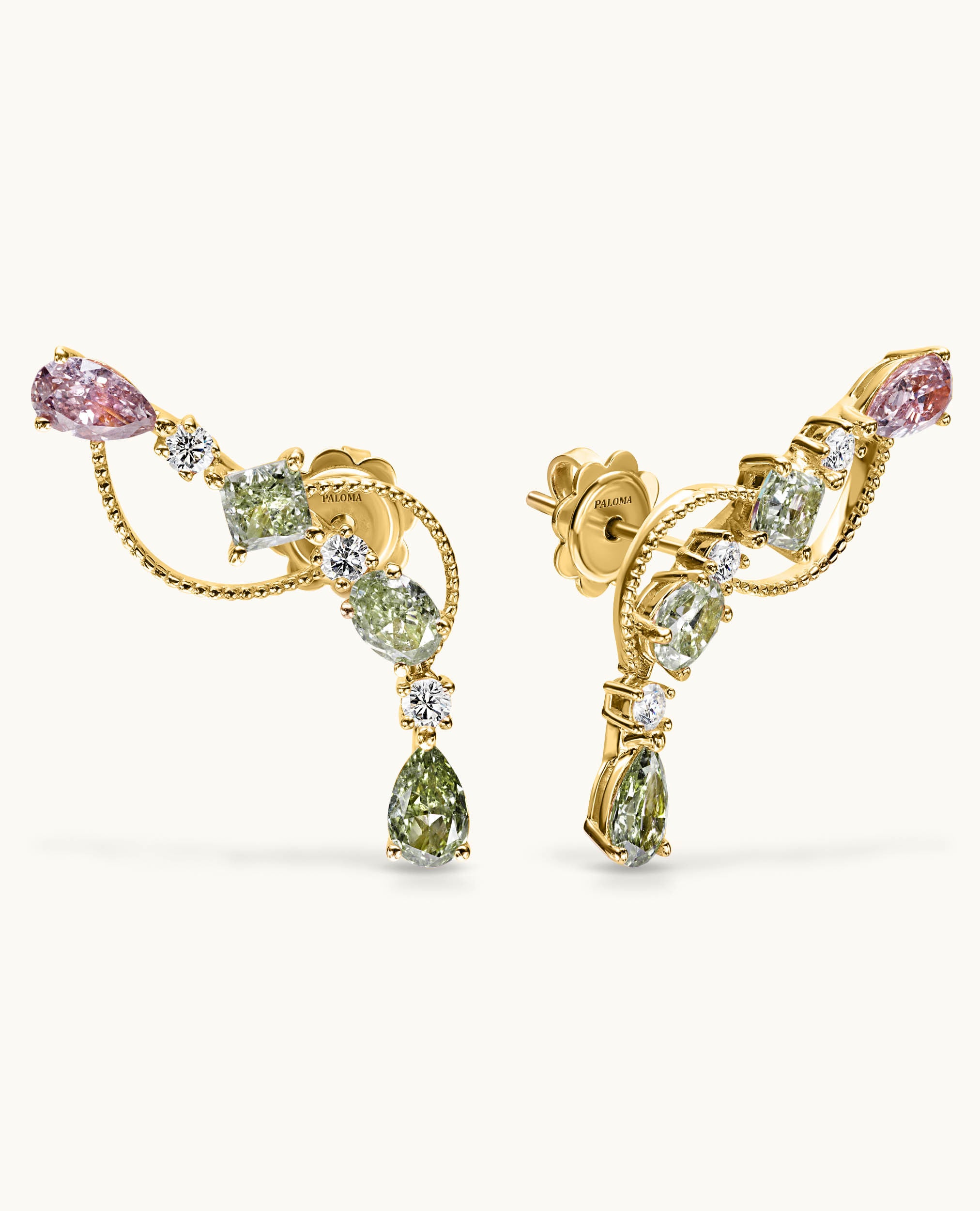 Fantasy Climber Drop Earrings
