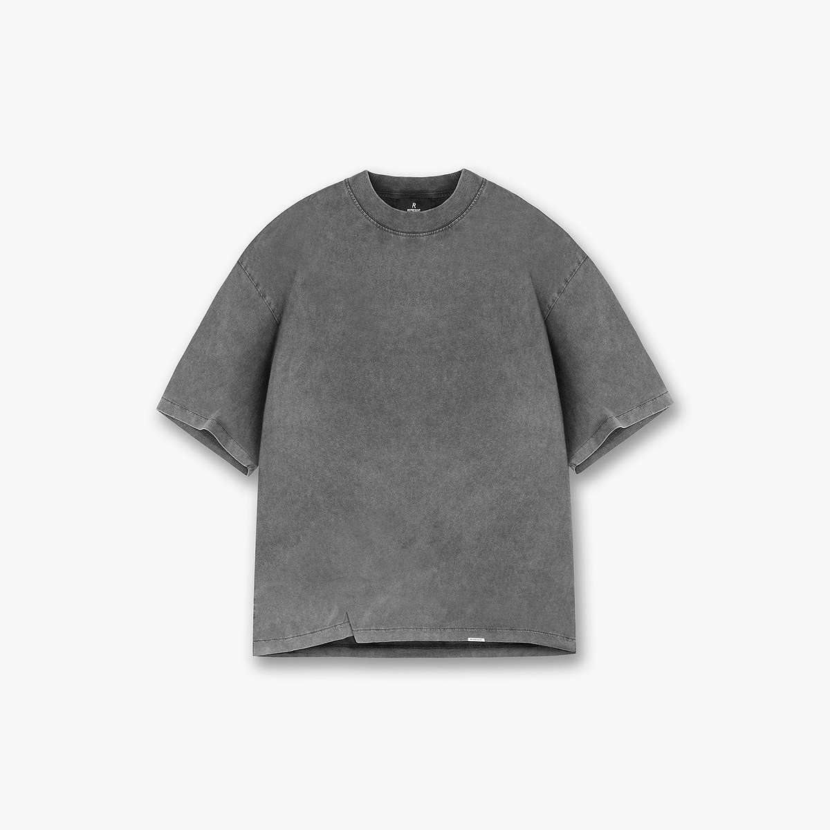 Initial Oversized Boxy T-Shirt | Vintage Grey | REPRESENT