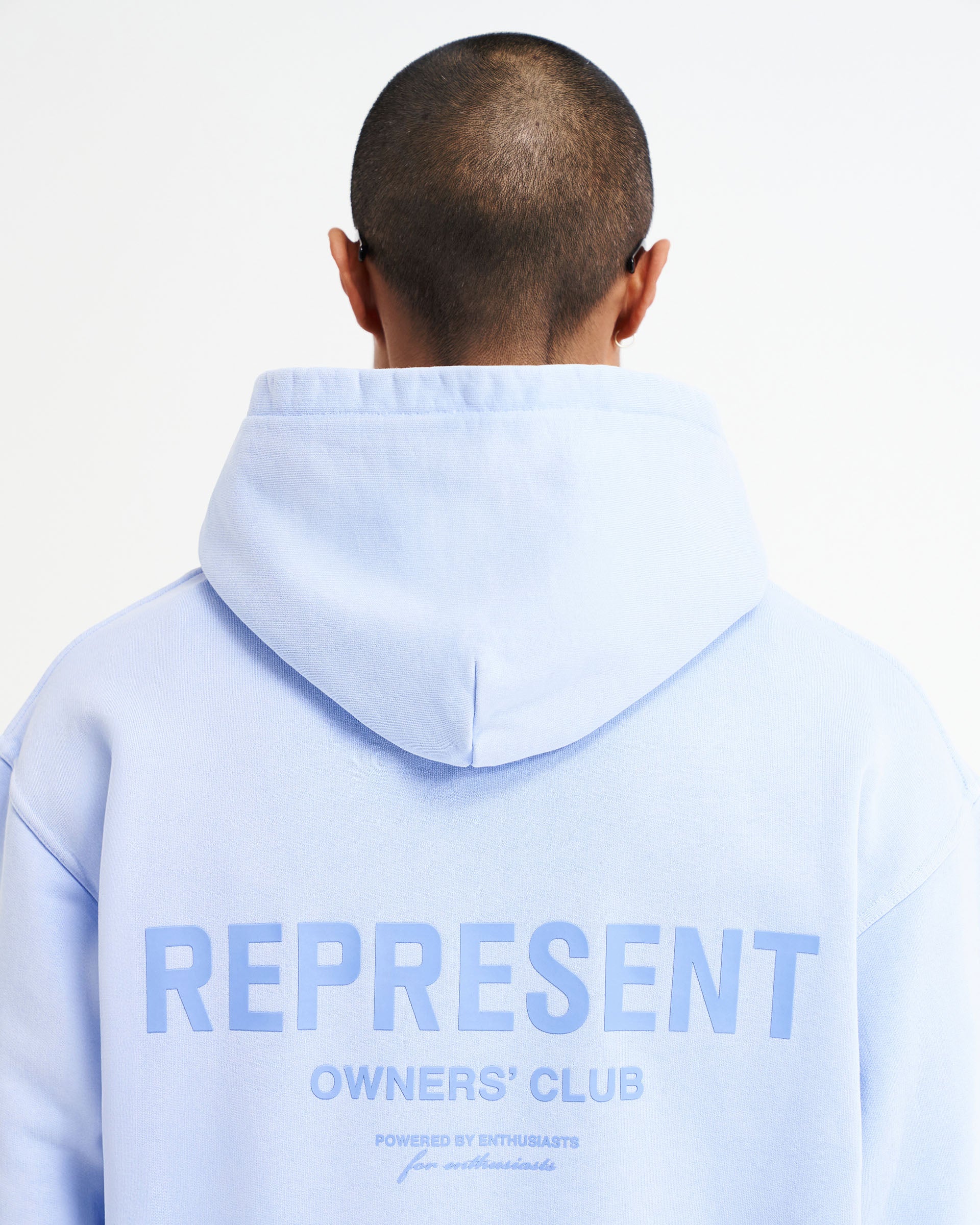 Represent Owners Club Hoodie | Vista Blue | REPRESENT CLO