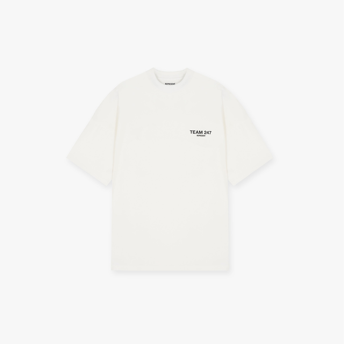 Flat White Team 247 T-Shirt | 247 Running T shirt | REPRESENT