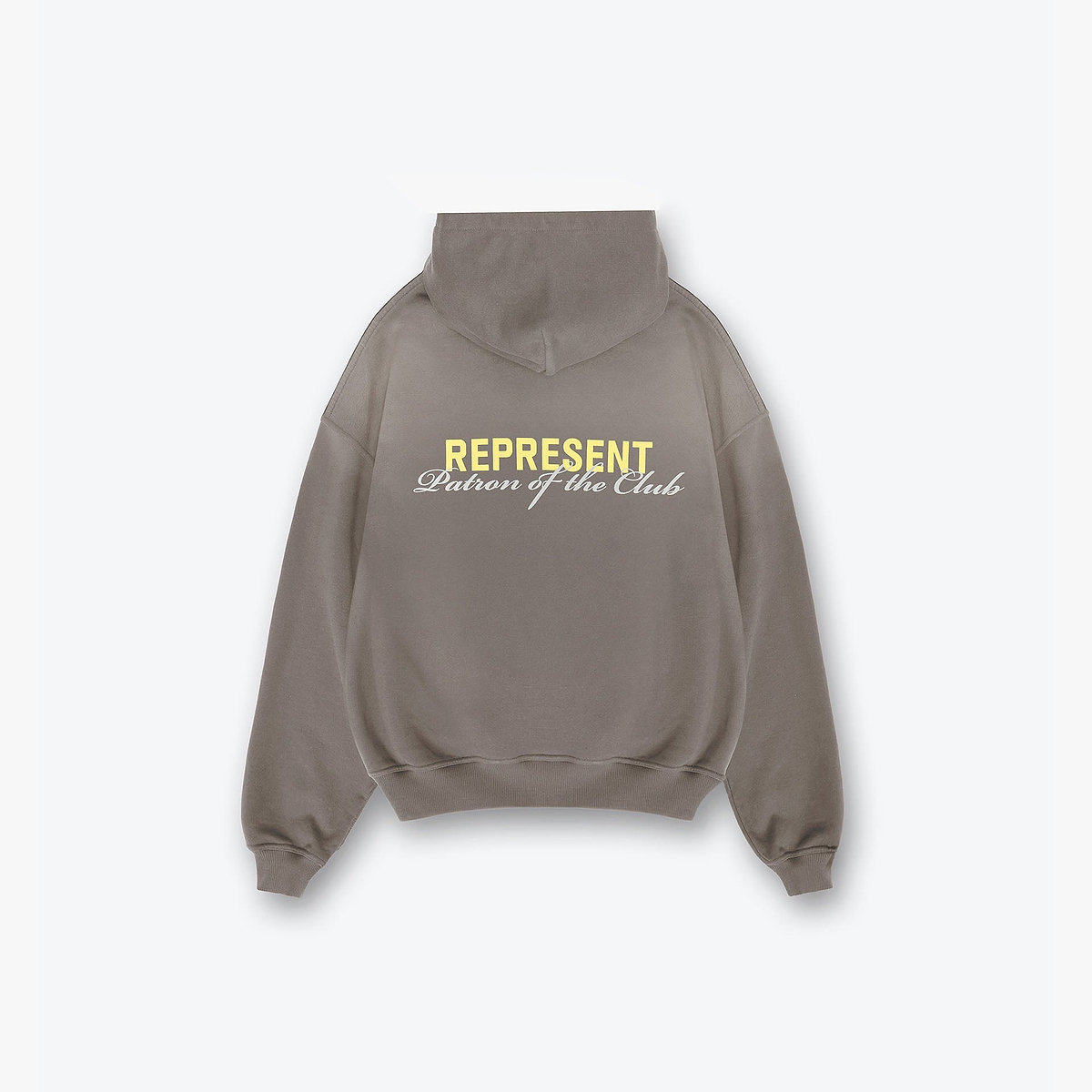 Washed Olive Hoodie | Patron of the Club | REPRESENT