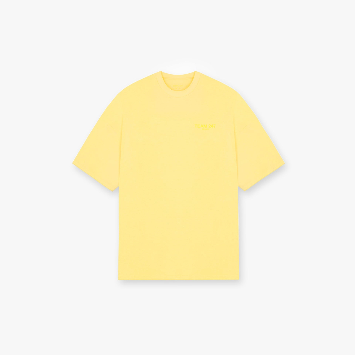 Team 247 Oversized T-Shirt | Lemon | REPRESENT CLO
