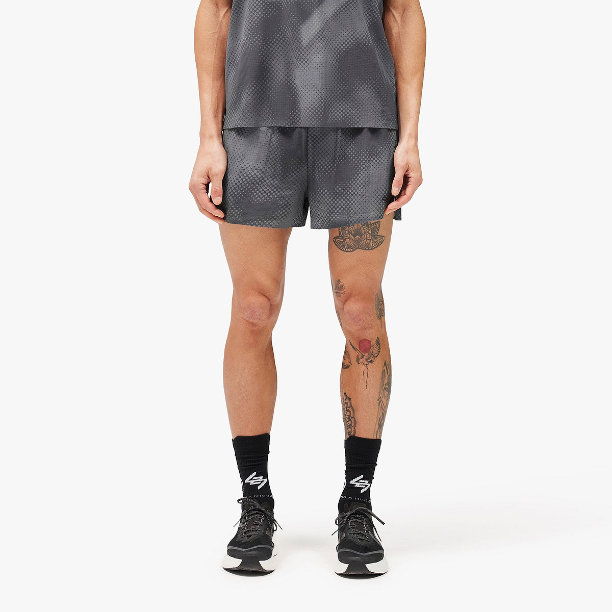 Black Fade Out 247 Ultra Short | Running Shorts | REPRESENT
