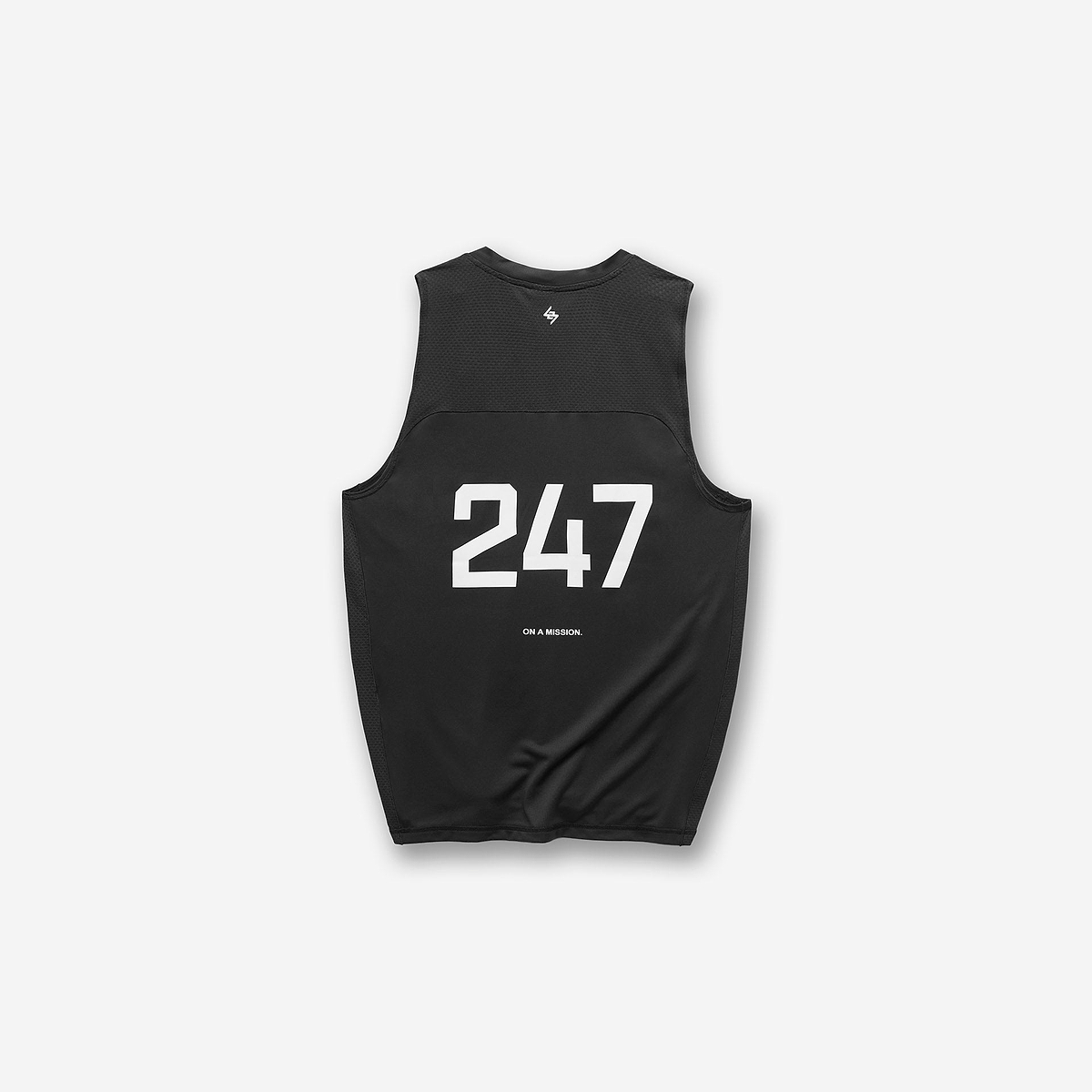 247 Numbers Vest - Jet Black | REPRESENT